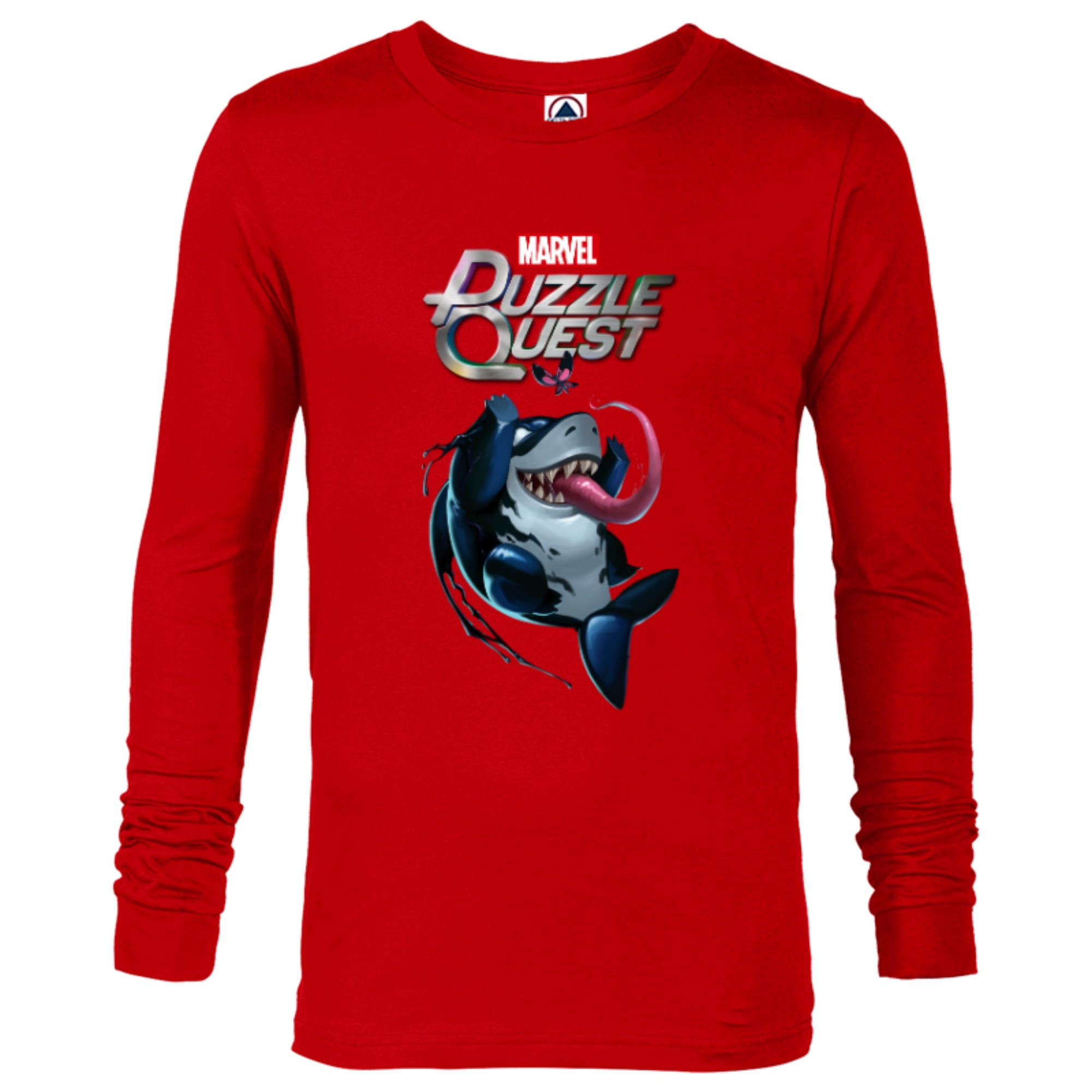 Marvel Puzzle Quest Jeff the Land Shark Jeffrey Symbiote - Long Sleeve ...