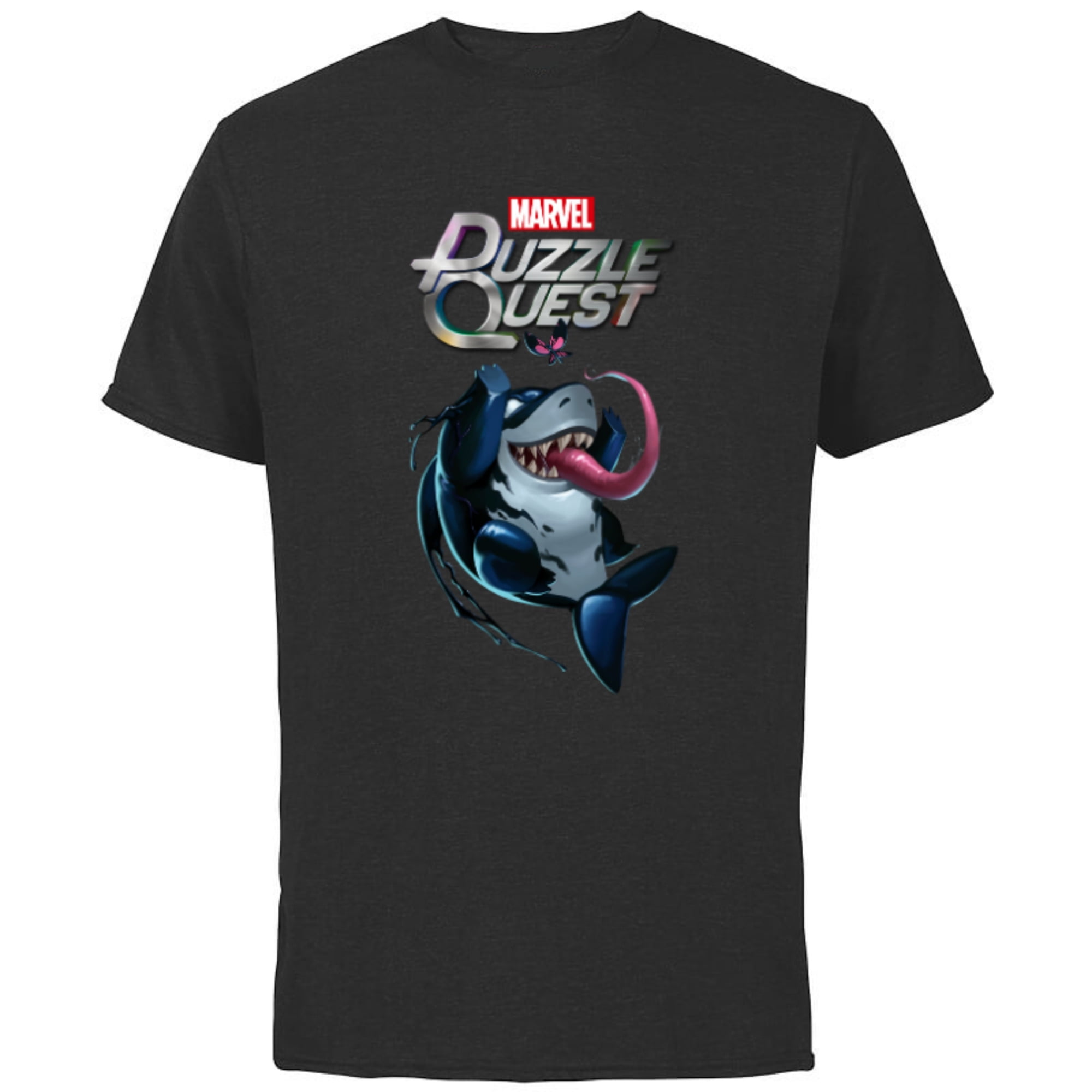 Marvel Deadpool's Jeff the Land Shark Puzzle Quest Tee - Short Sleeve ...
