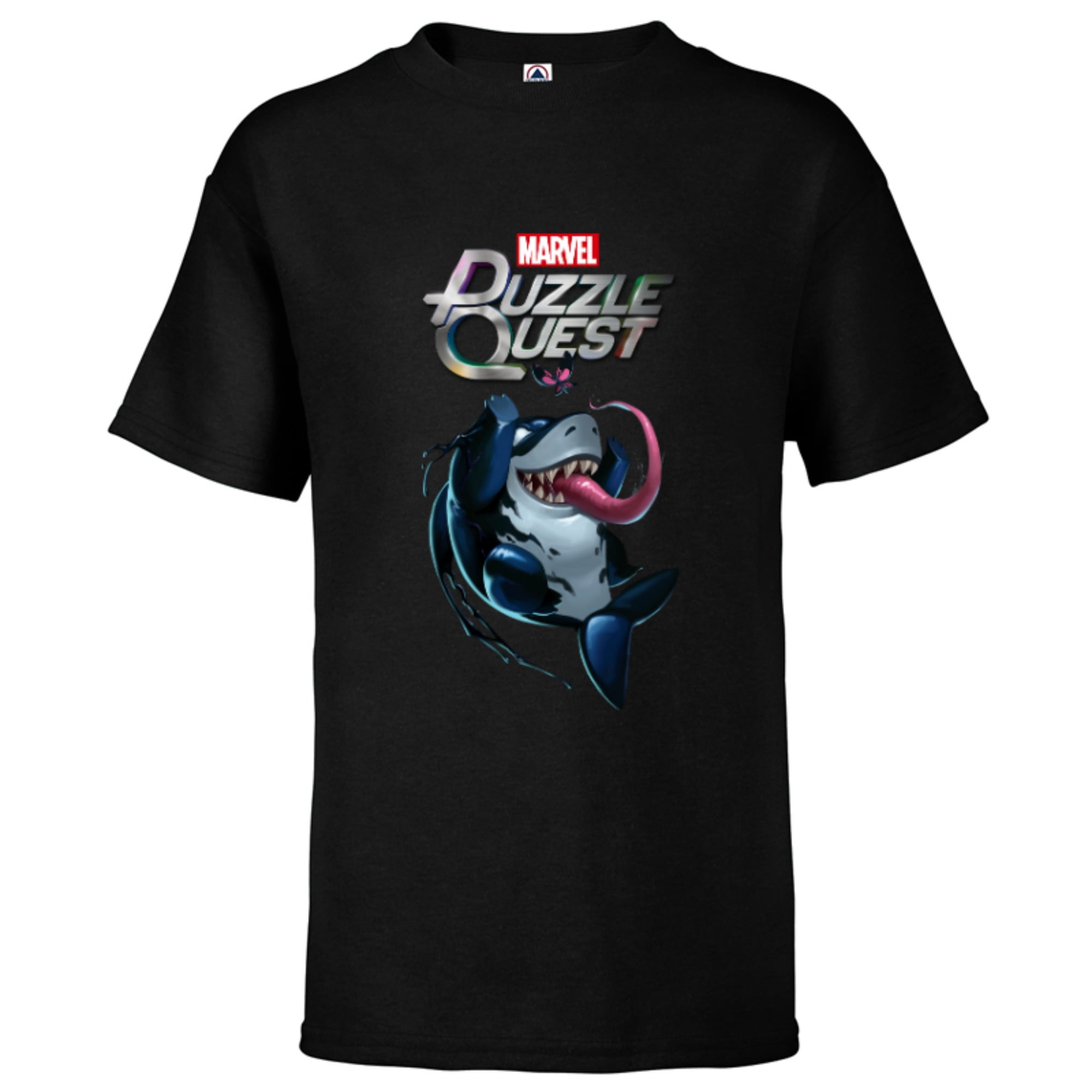 Marvel Puzzle Quest Jeff the Land Shark Jeffrey Symbiote - Short Sleeve ...