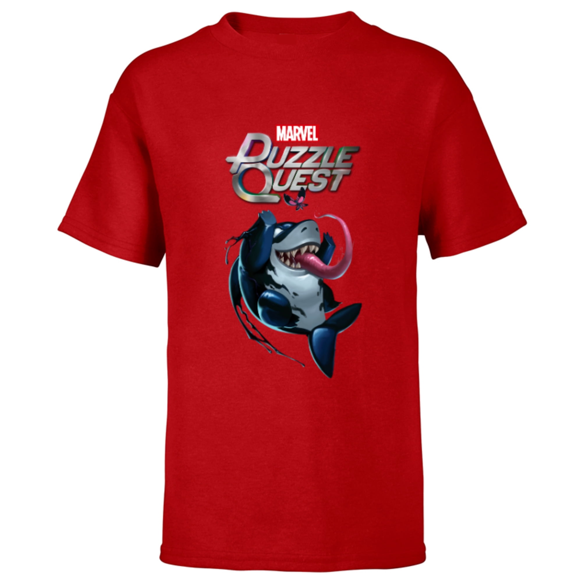 Marvel Puzzle Quest Jeff the Land Shark Jeffrey Symbiote - Short Sleeve ...