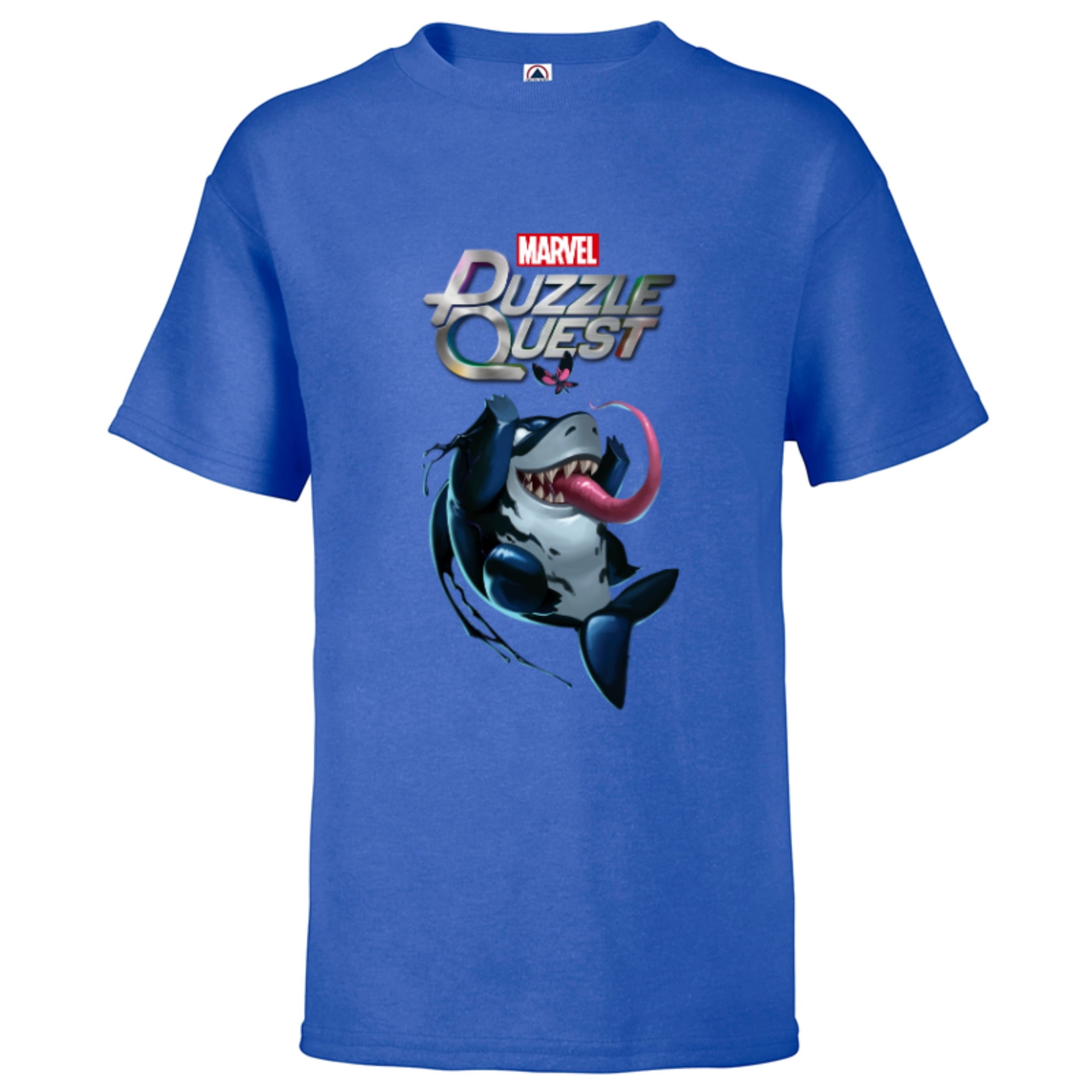 Marvel Puzzle Quest Jeff the Land Shark Jeffrey Symbiote - Short Sleeve ...