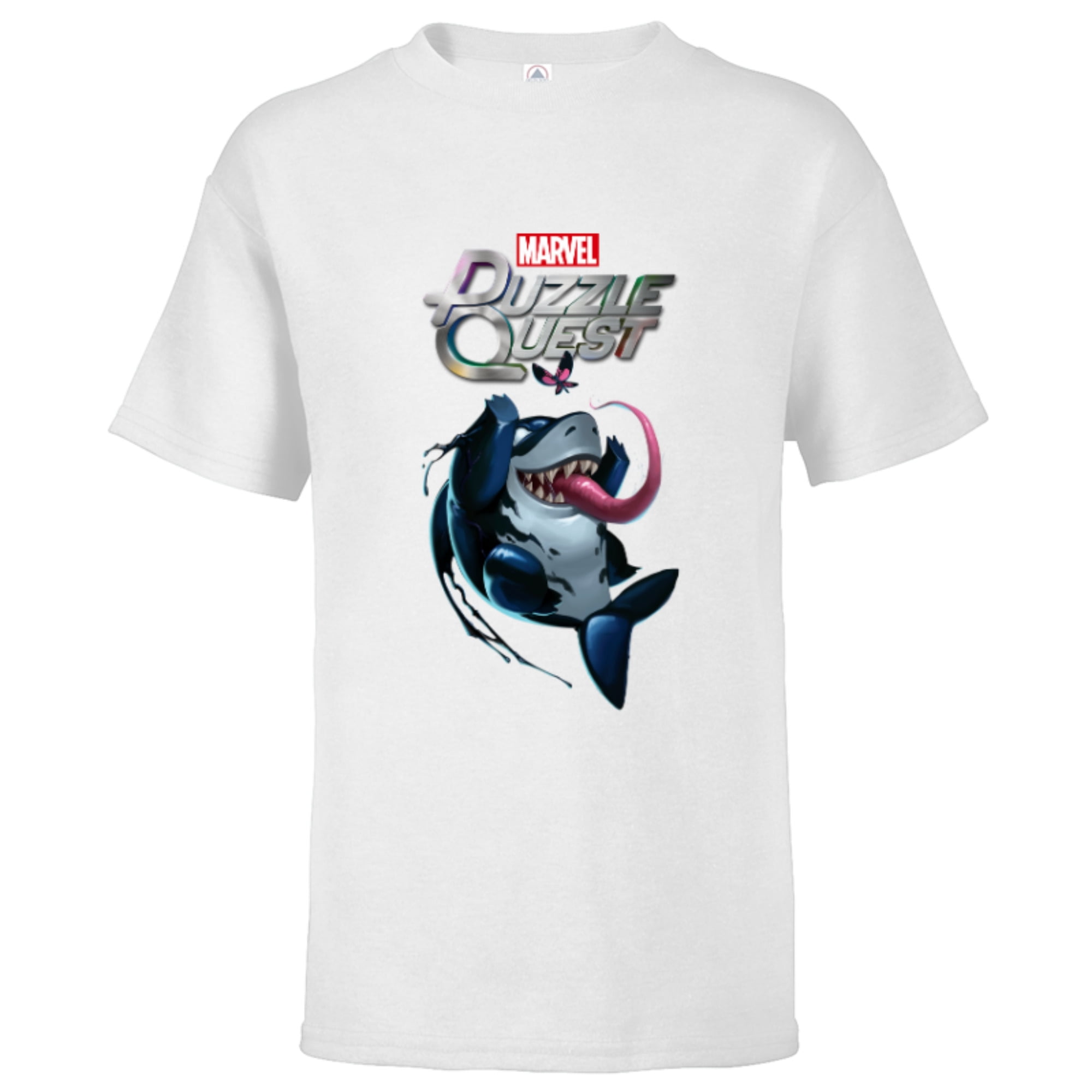 Marvel Puzzle Quest Jeff the Land Shark Jeffrey Symbiote - Short Sleeve ...