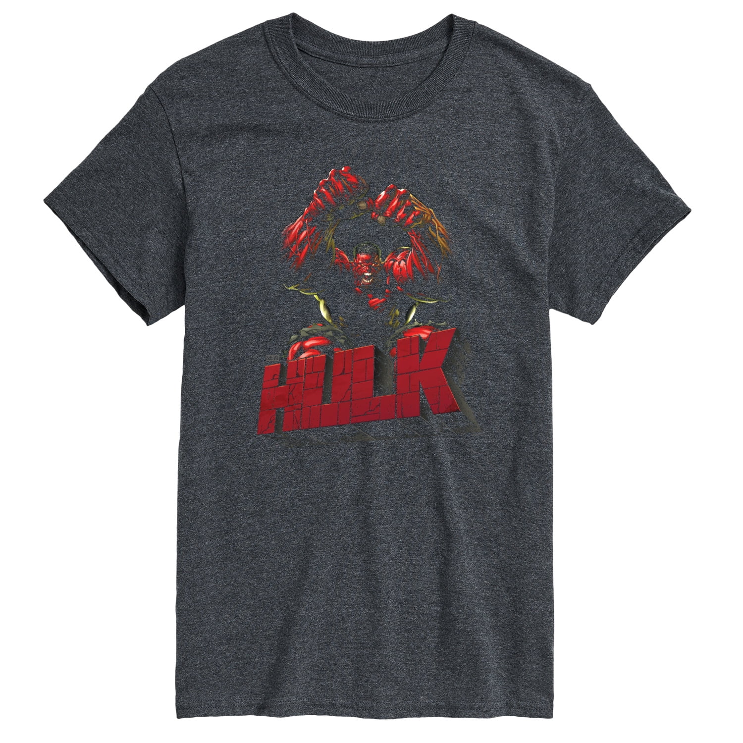Marvel - Red Hulk Dynamic - Men's Short Sleeve Tee - Walmart.com