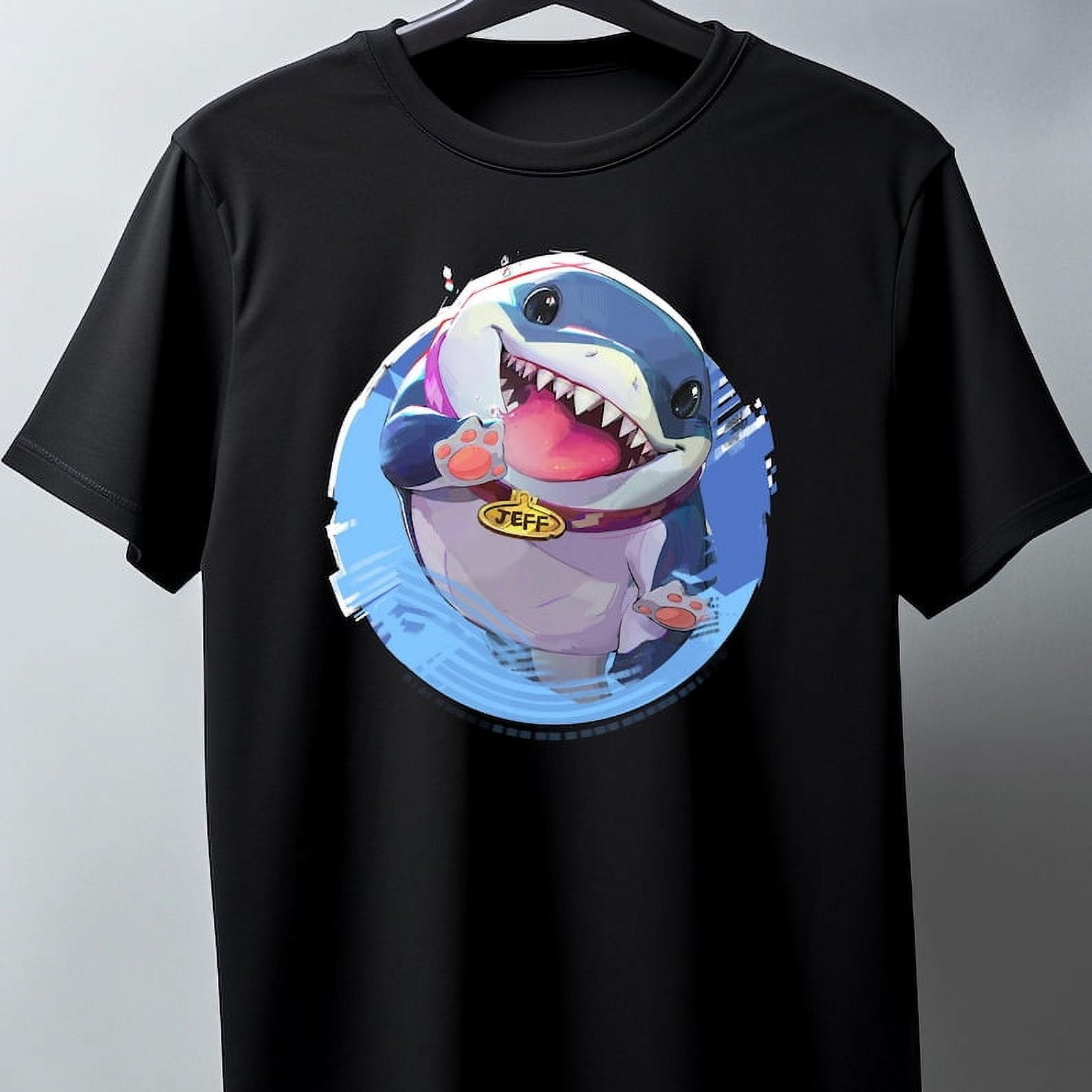 Marvel Rivals Jeff The Land Shark, Marvel Shark Unisex Graphic Vintage ...