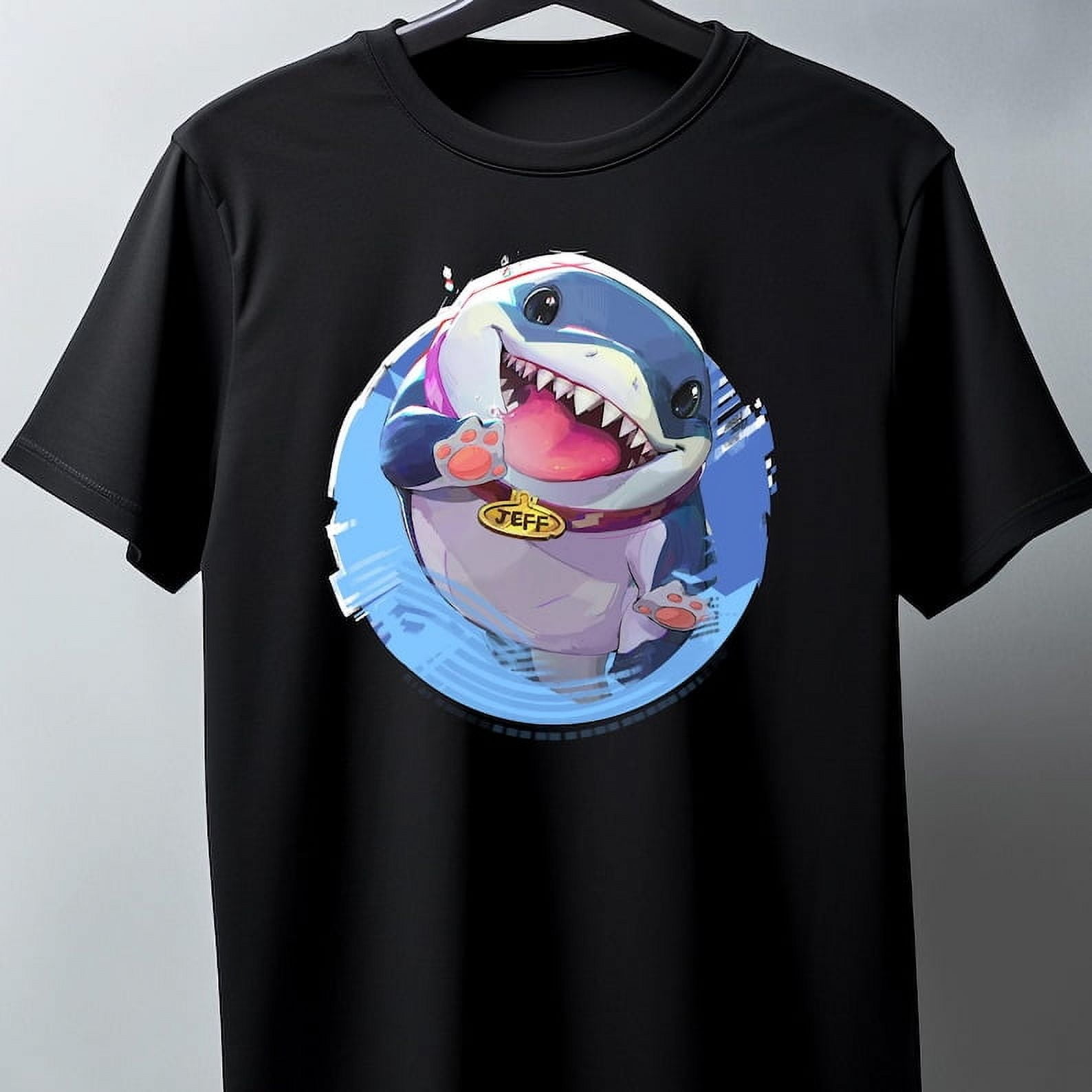 Marvel Rivals Jeff The Land Shark, Marvel Shark Unisex Tshirt - Walmart.com