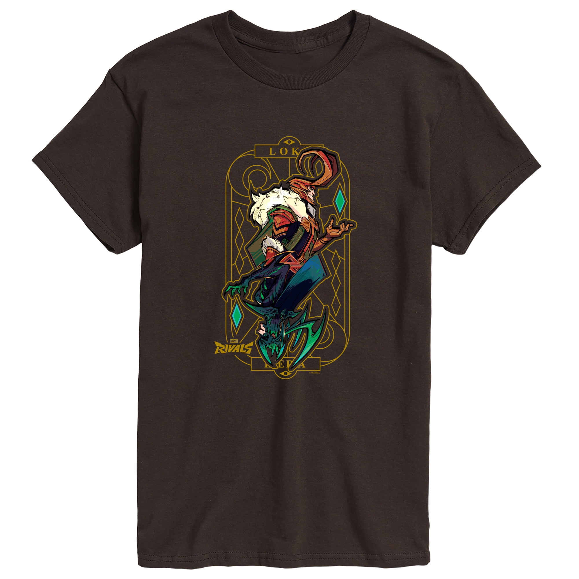 Marvel Rivals - Loki Hera Tarot Card - Men's Short Sleeve Graphic T ...