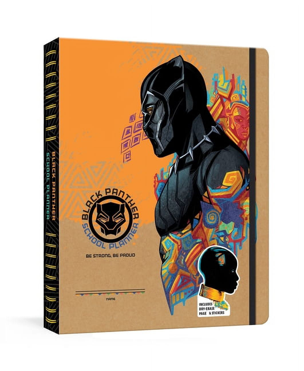 Marvel School Planner Black Panther School Planner: Be Strong, Be Proud ...