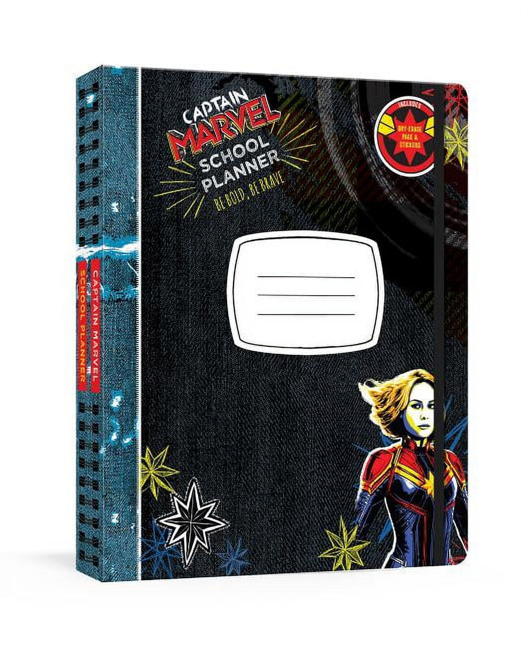 Marvel School Planner: Captain Marvel School Planner: Be Bold, Be Brave ...