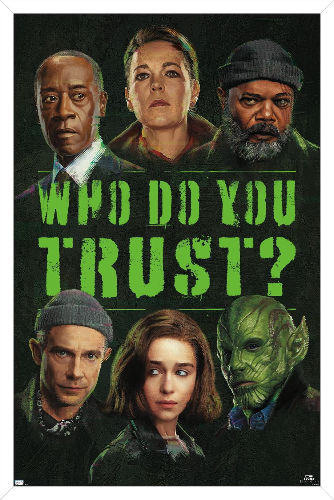 Marvel Secret Invasion - Who Do You Trust Grid Wall Poster, 14.725" x ...