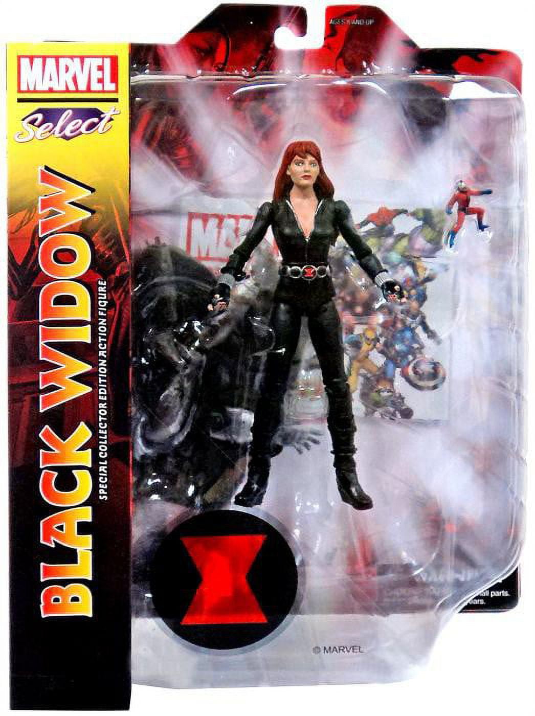 Marvel Select Black Widow Action Figure (Black Uniform) - Walmart.com