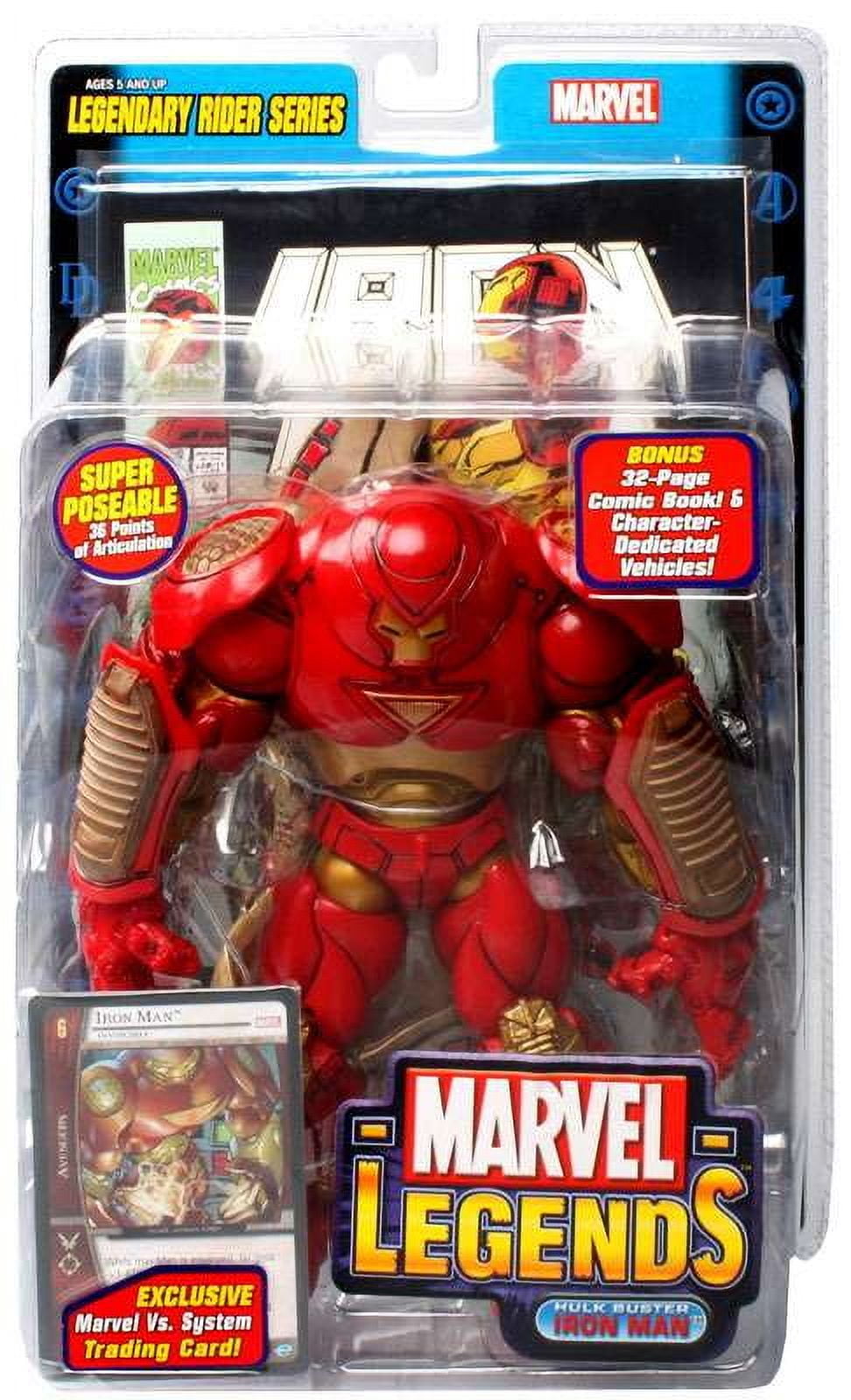 Marvel Series 11 Legendary Riders Hulk Buster Iron Man Action Figure ...