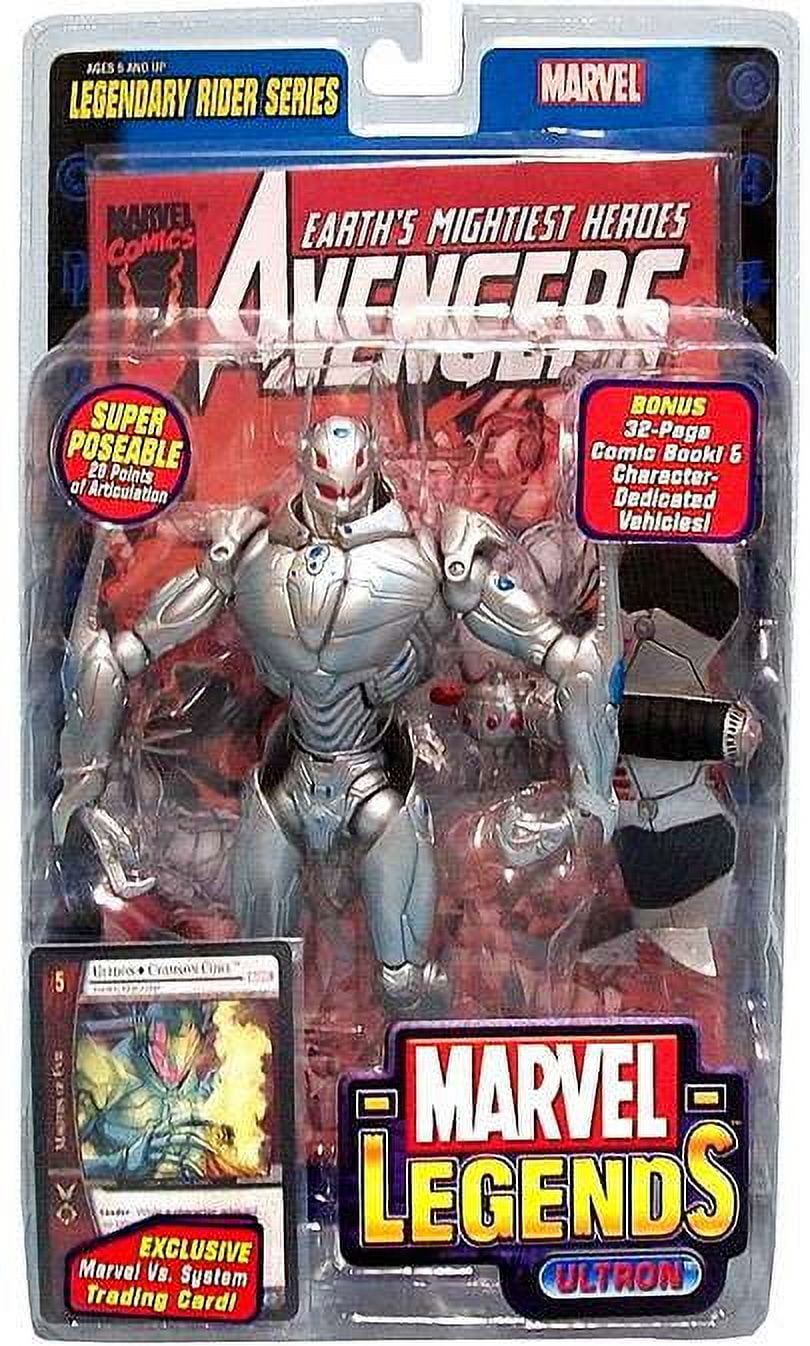 Marvel Series 11 Legendary Riders Ultron Action Figure - Walmart.com