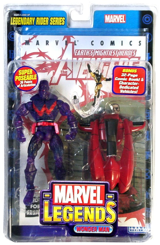 Marvel Series 11 Legendary Riders Wonder Man Action Figure (Ionic ...