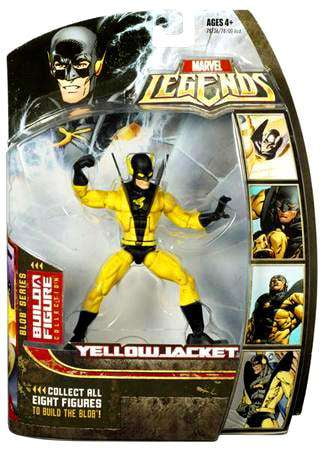 Marvel Series 17 Blob Yellowjacket Action Figure - Walmart.com