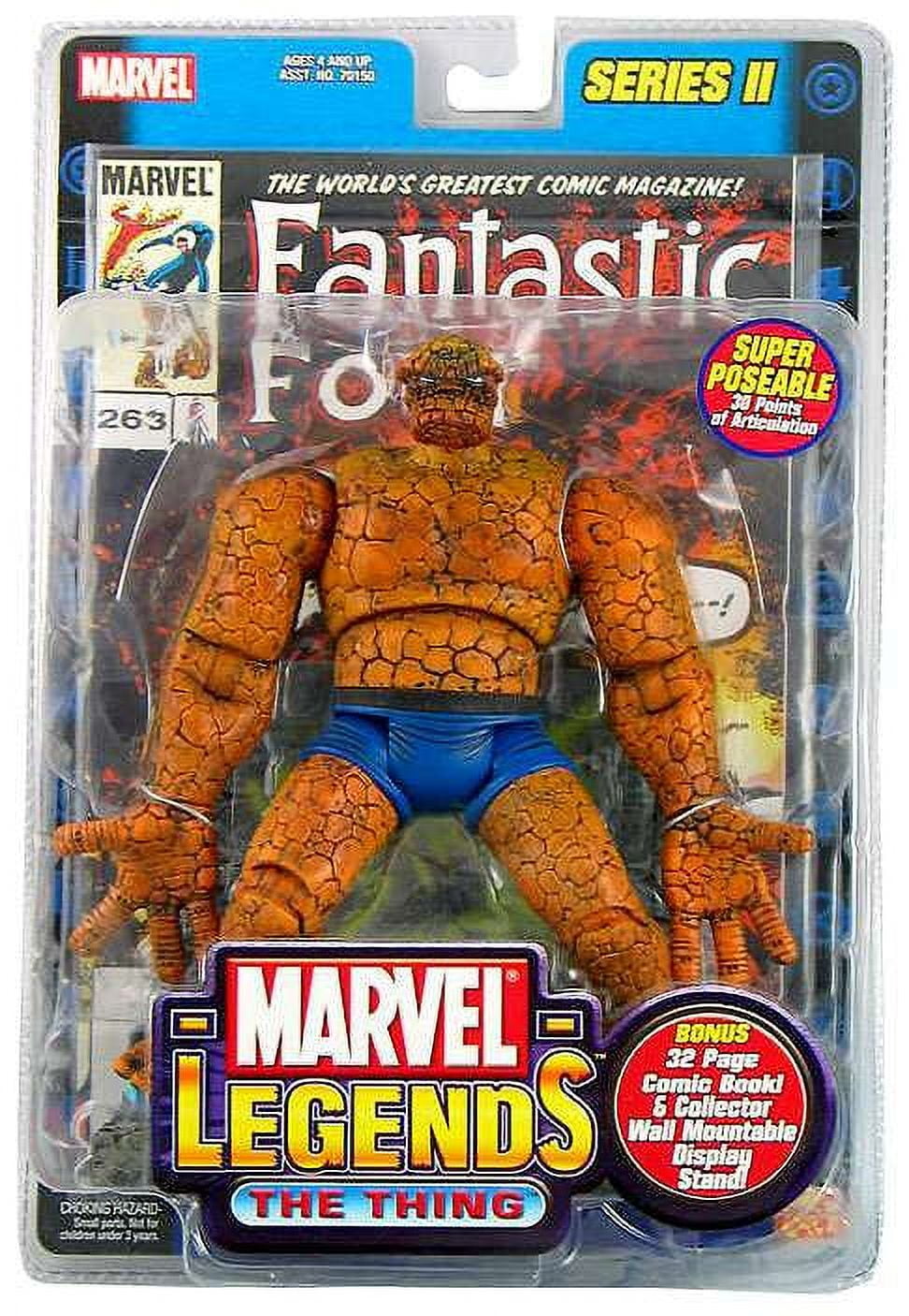 Marvel Series 2 The Thing Action Figure - Walmart.com