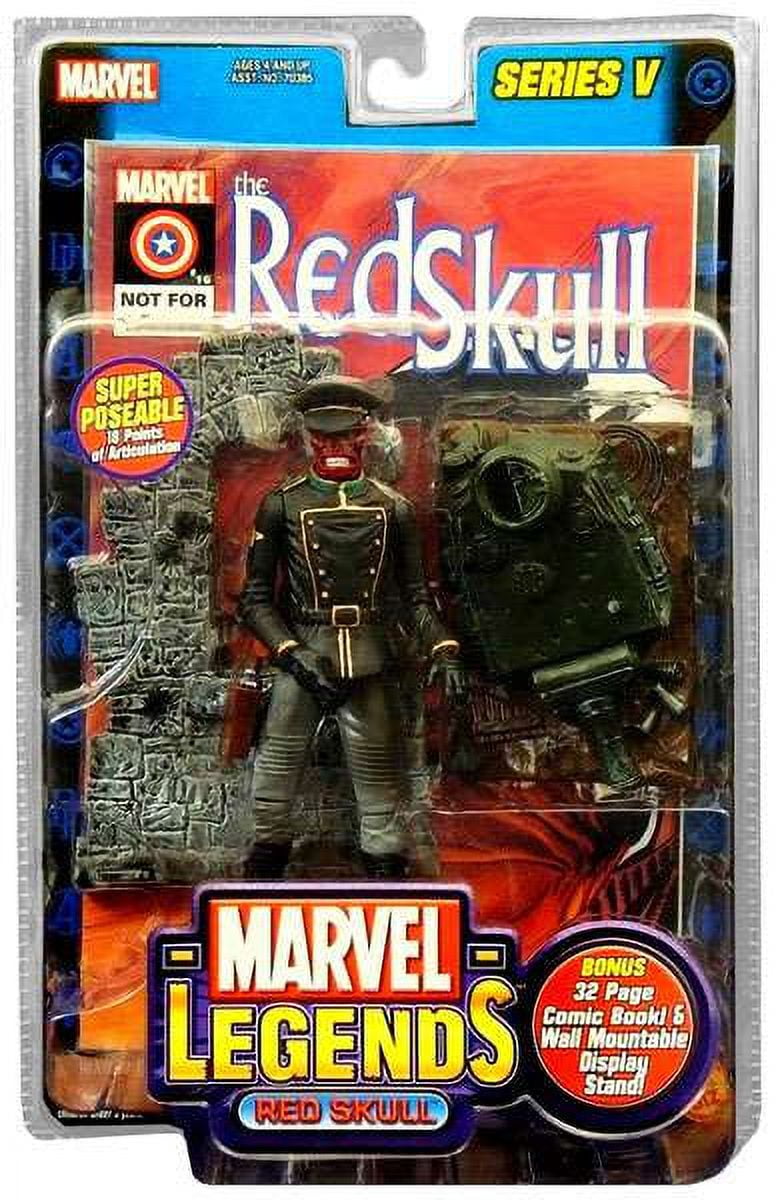 Marvel Series 5 Red Skull Action Figure - Walmart.com