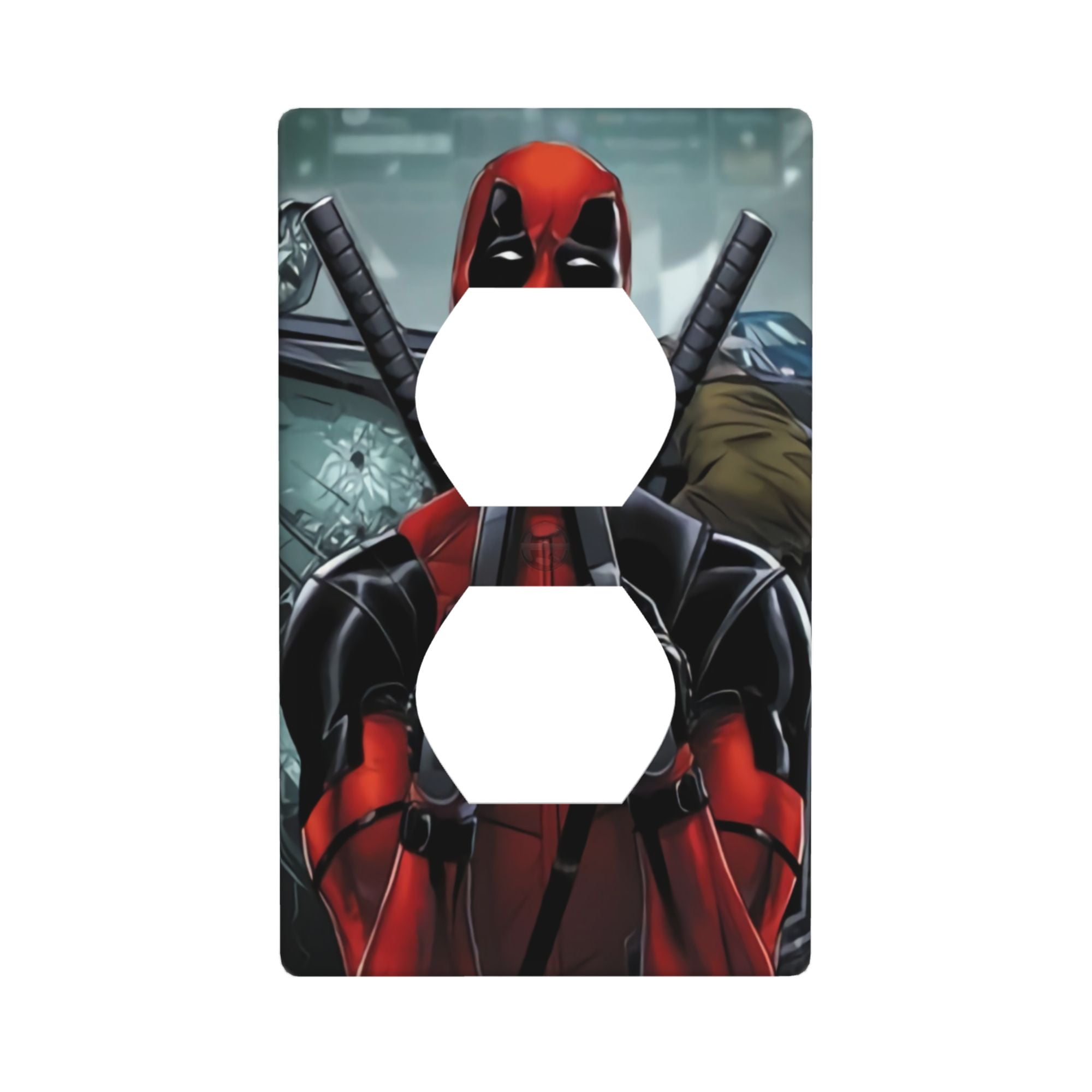 Marvel Series Comics Creative Inspired Double-Sided Socket Decorative ...