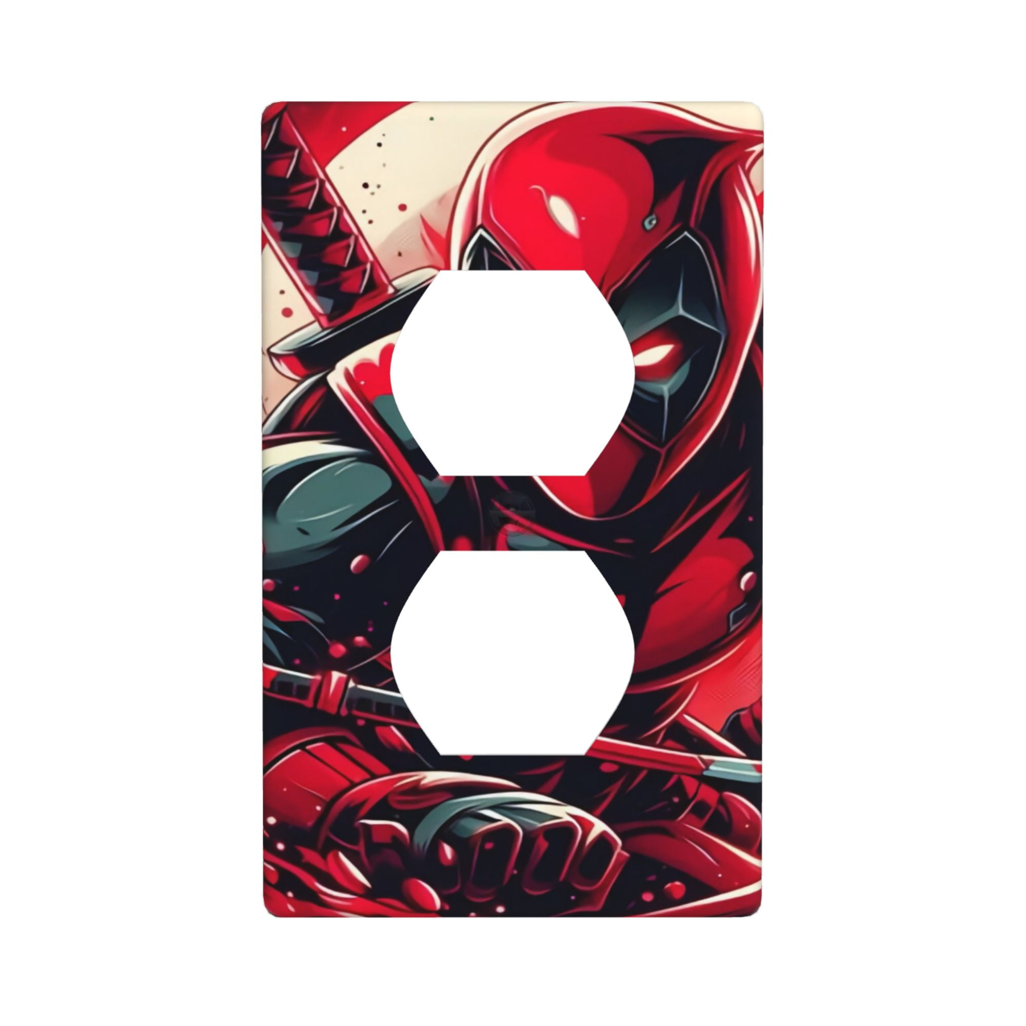 Marvel Series Comics Creative Inspired Double-Sided Socket Decorative ...