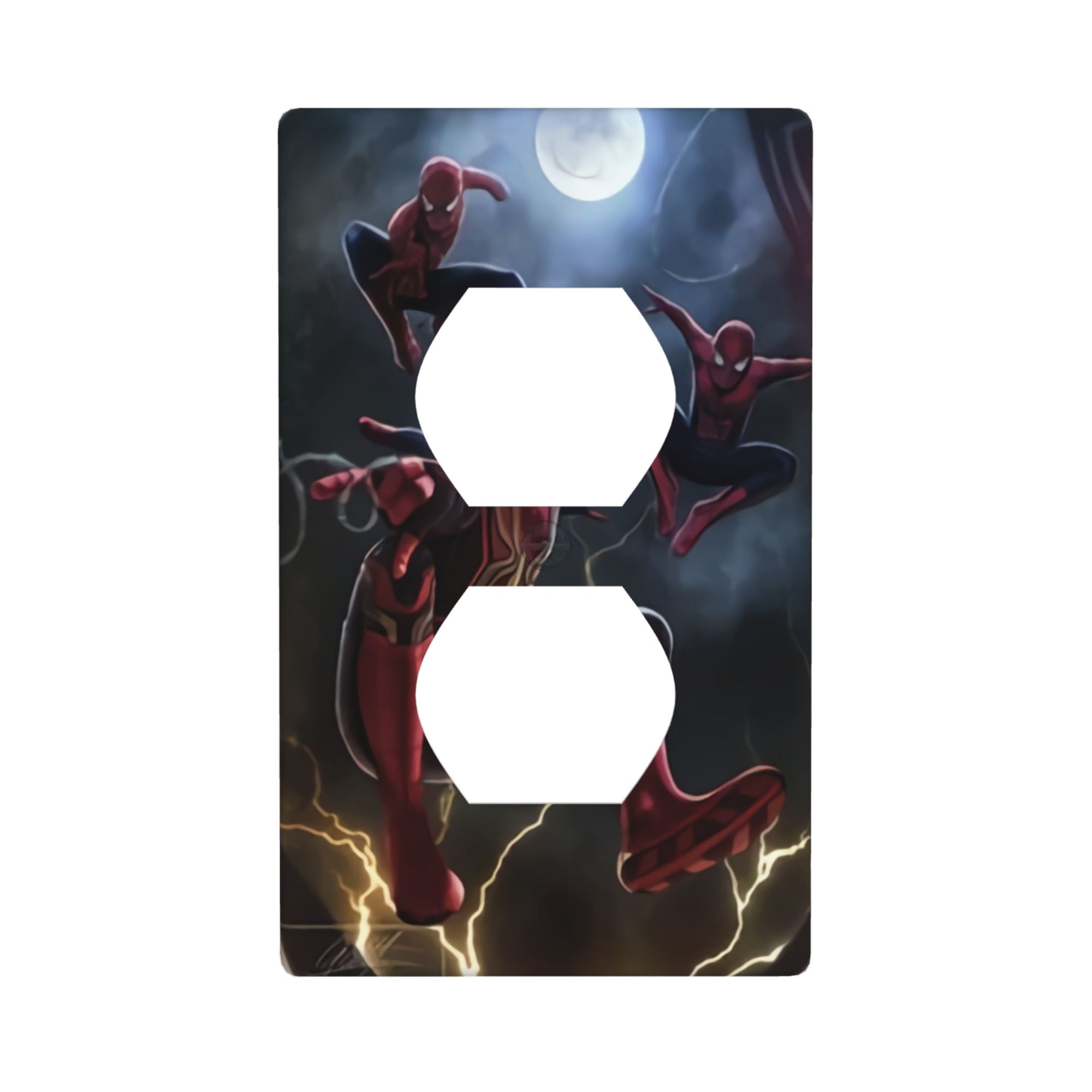 Marvel Series Comics Creative Inspired Double-Sided Socket Decorative ...