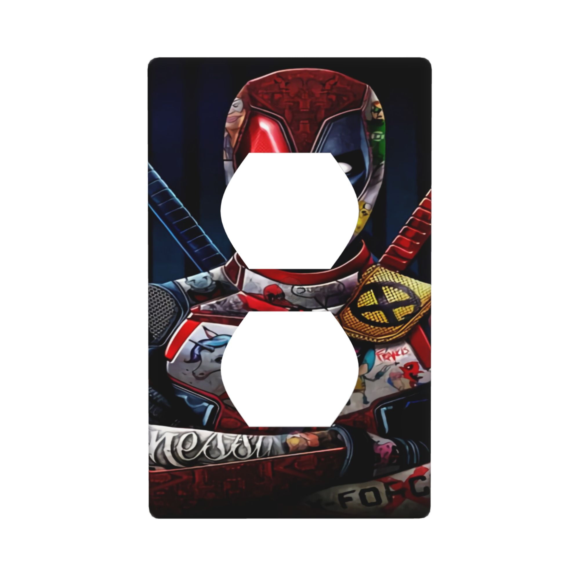 Marvel Series Comics Creative Inspired Double-Sided Socket Decorative ...