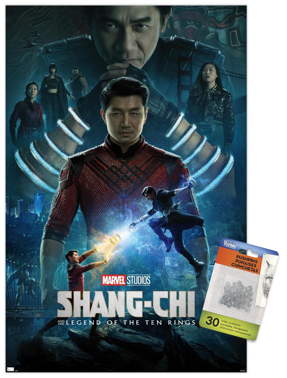 Marvel Shang-Chi and the Legend of the Ten Rings - Official One Sheet ...