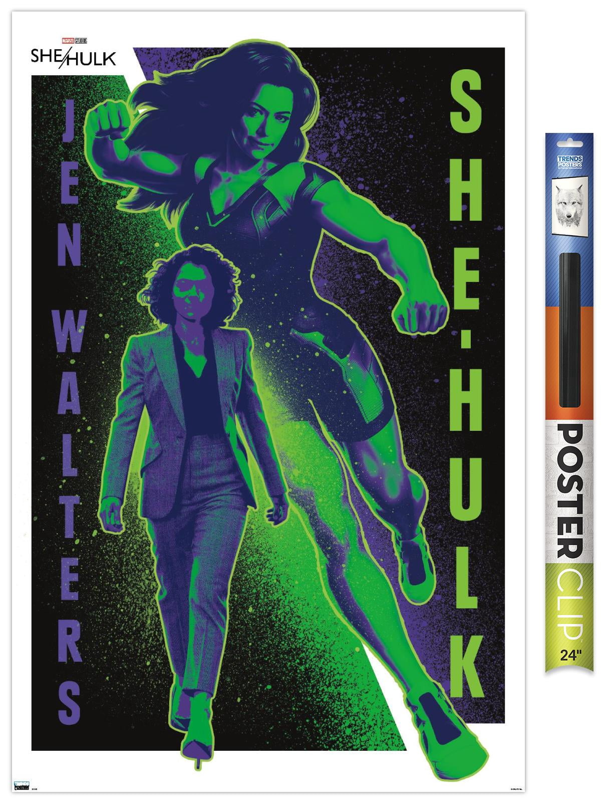 Marvel She-Hulk - Jen Walters Wall Poster, 22.375" x 34" - Walmart.com