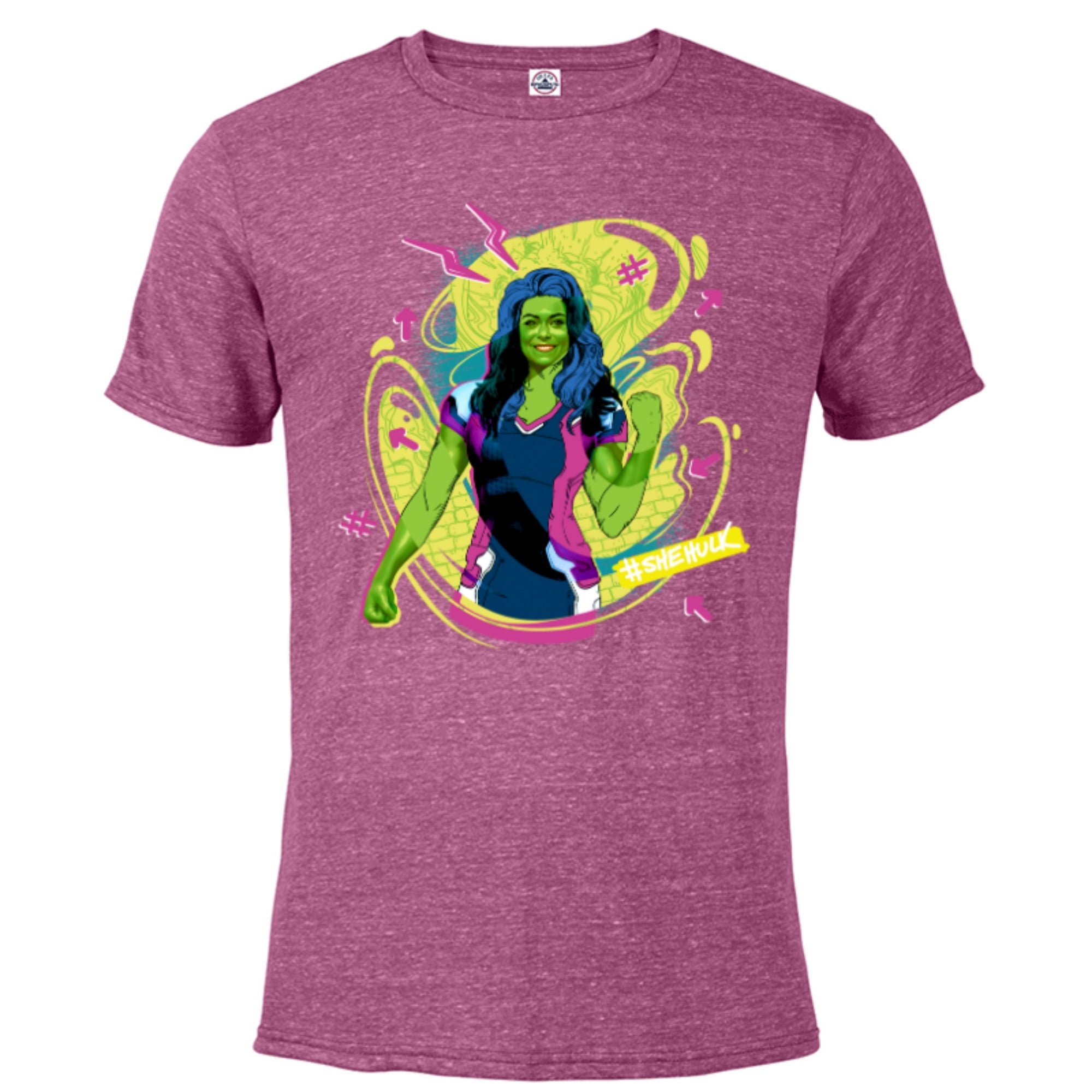 Marvel She-Hulk Jennifer Walters #She-Hulk Hashtag - Short Sleeve ...