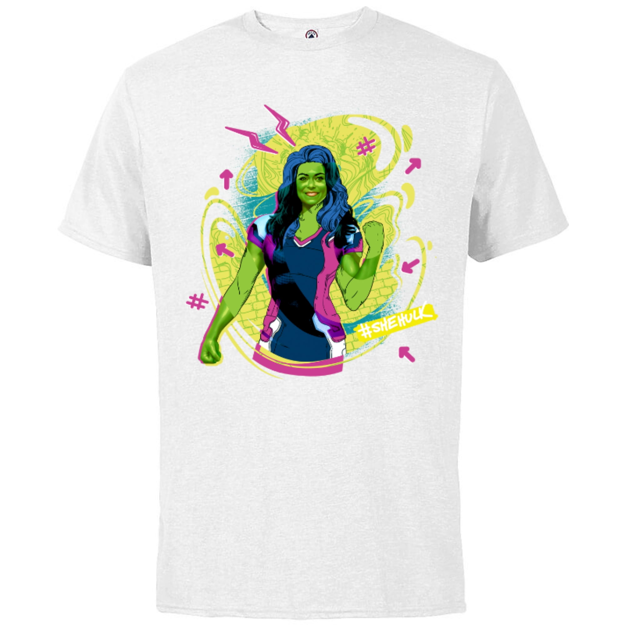 Marvel She-Hulk Jennifer Walters #She-Hulk Hashtag - Short Sleeve ...