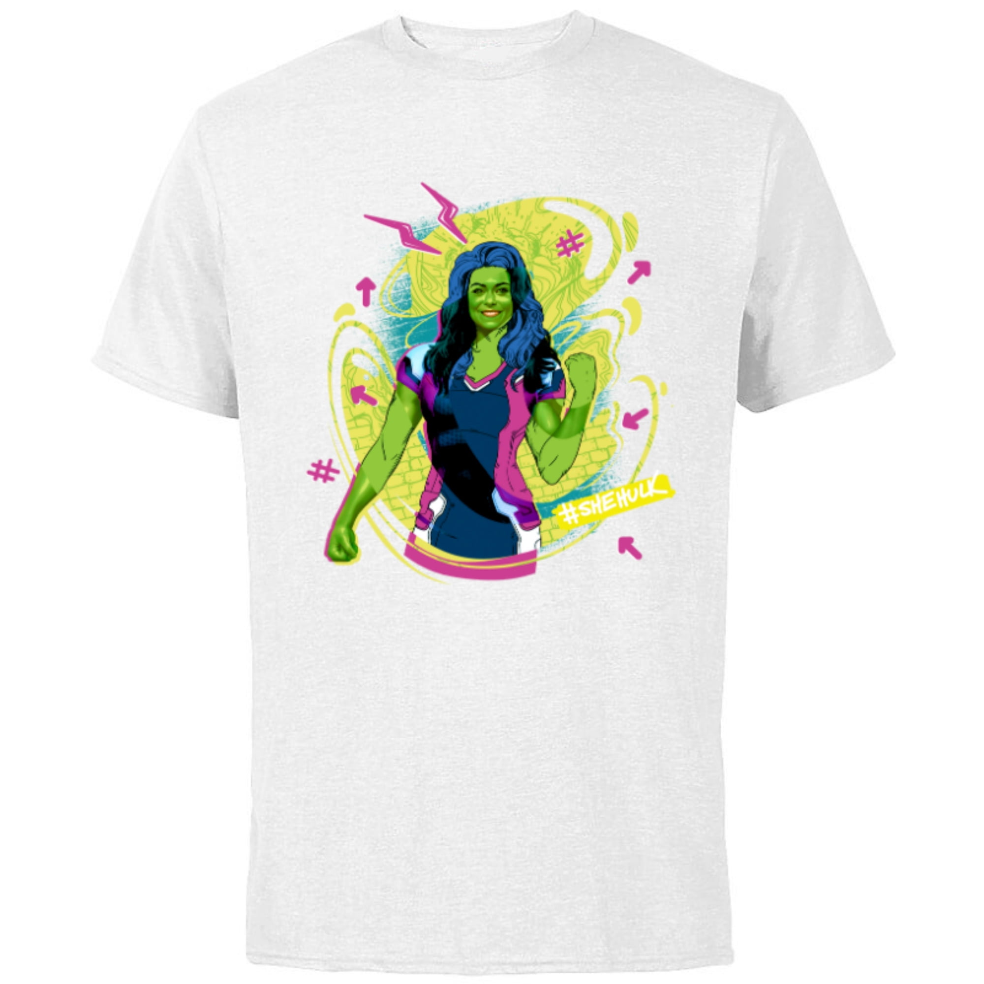 Marvel She-Hulk Jennifer Walters #She-Hulk Hashtag - Short Sleeve ...