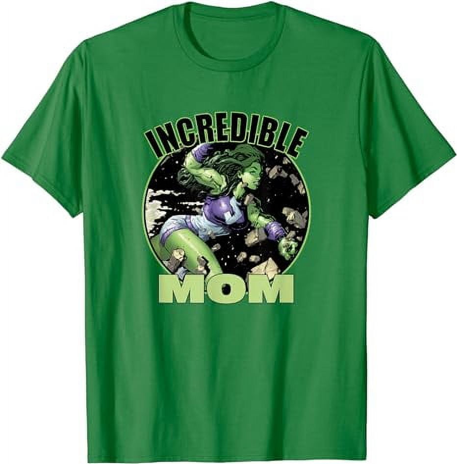 Marvel She-Hulk Mother's Day Incredible Mom Chest Portrait T-Shirt ...