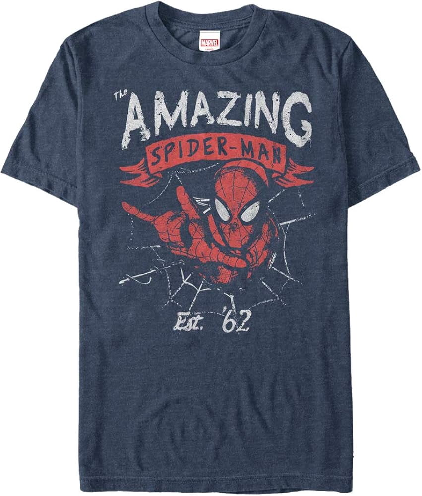 Marvel Spider-Man 1962 T-Shirt: Fan Graphic Comic Design - Walmart.com