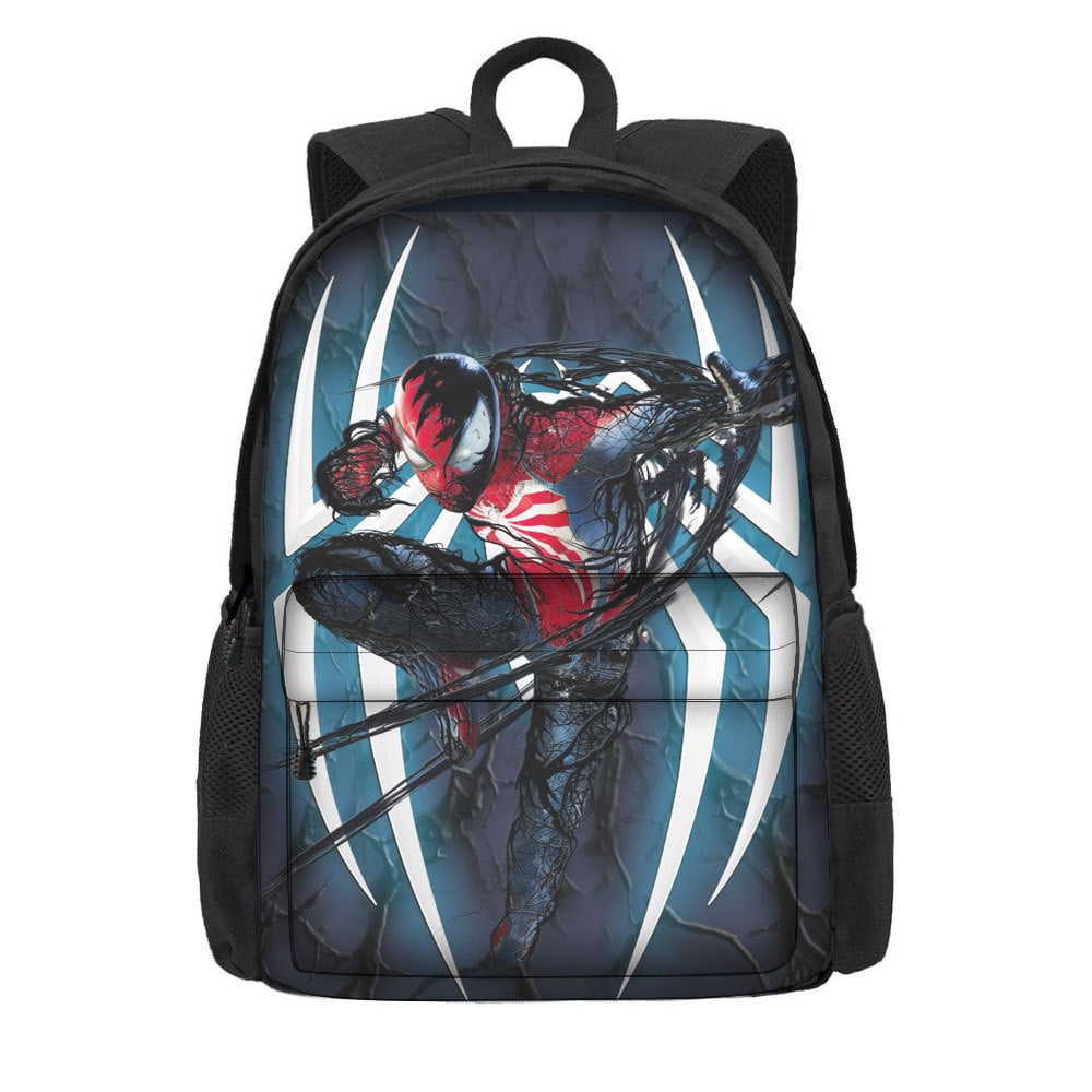 Marvel Spider-Man 2 Kids' Backpack - Polyester Cartoon School Bag for ...