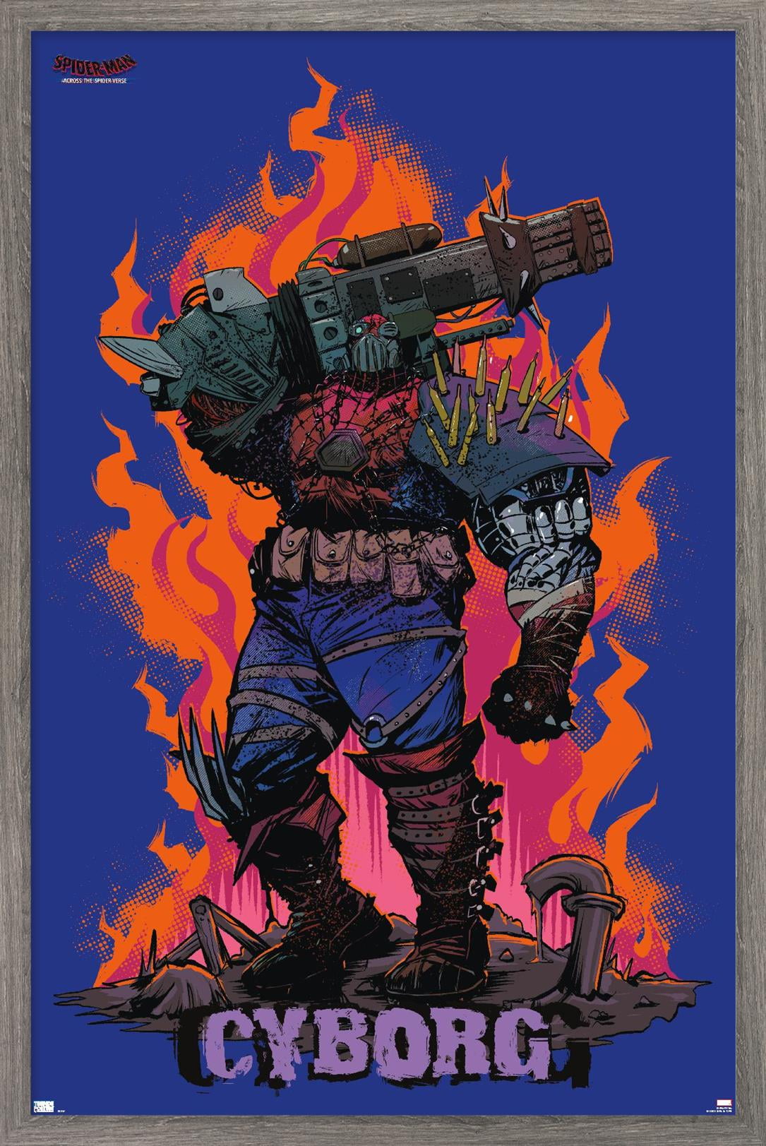 Marvel Spider-Man: Across The Spider-Verse - Cyborg Spider-Woman Wall ...