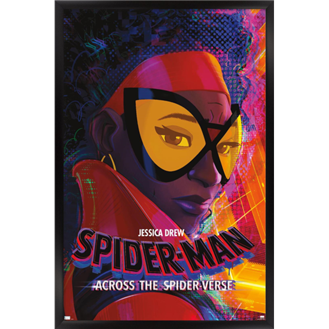 Marvel Spider-Man: Across The Spider-Verse - Jessica Drew One Sheet ...