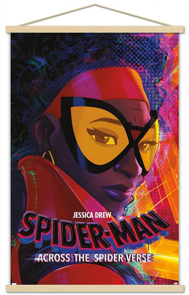 Marvel Spider-Man: Across The Spider-Verse - Jessica Drew One Sheet ...