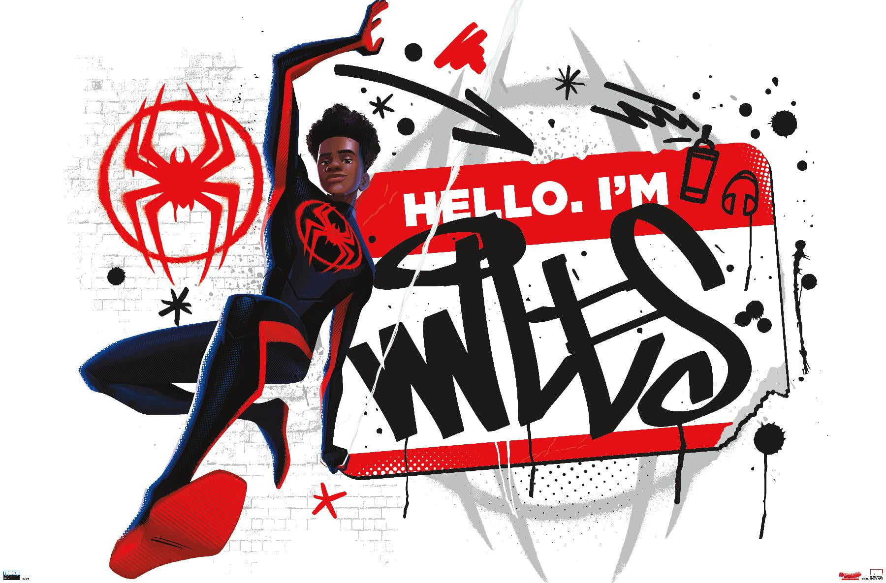 Marvel Spider-Man: Across the Spider-Verse - Hello I'm Miles Wall ...
