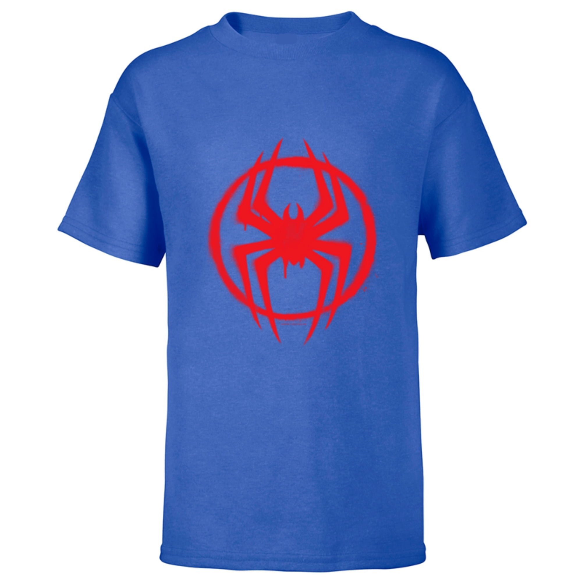 Marvel Spider-Man: Across the Spider-Verse Miles Symbol - Short Sleeve ...