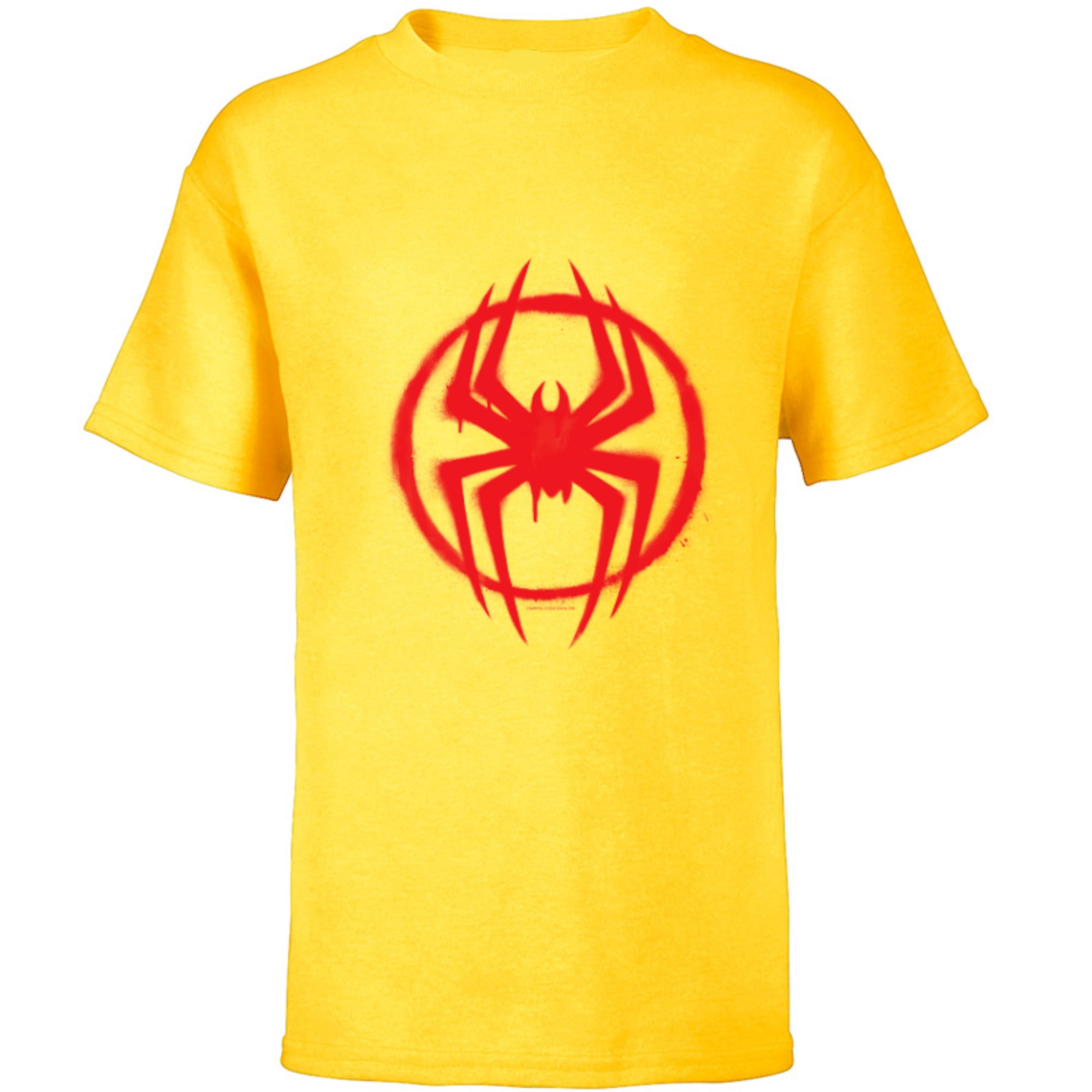 Marvel Spider-Man: Across the Spider-Verse Miles Symbol - Short Sleeve ...