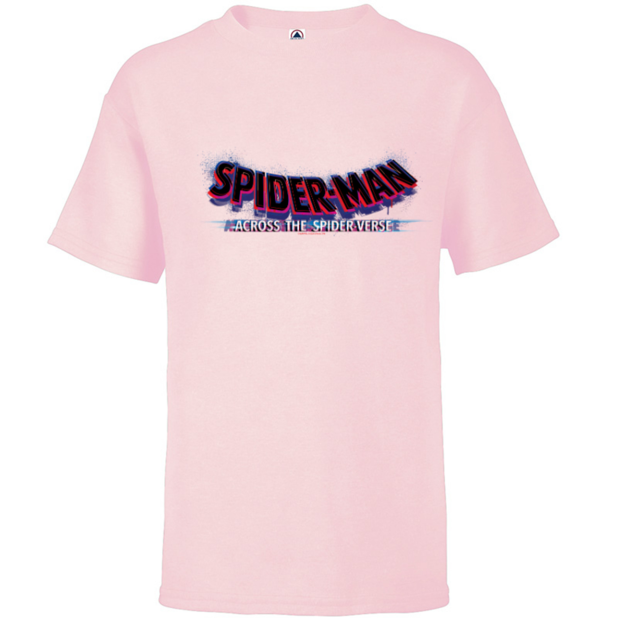Marvel Spider-Man: Across the Spider-Verse Movie Logo - Short Sleeve T ...