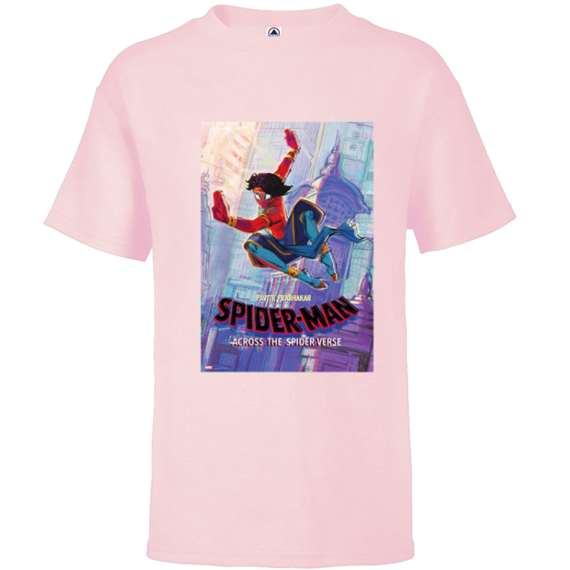 Marvel Spider-Man: Across the Spider-Verse Pavitr Poster - Short Sleeve ...