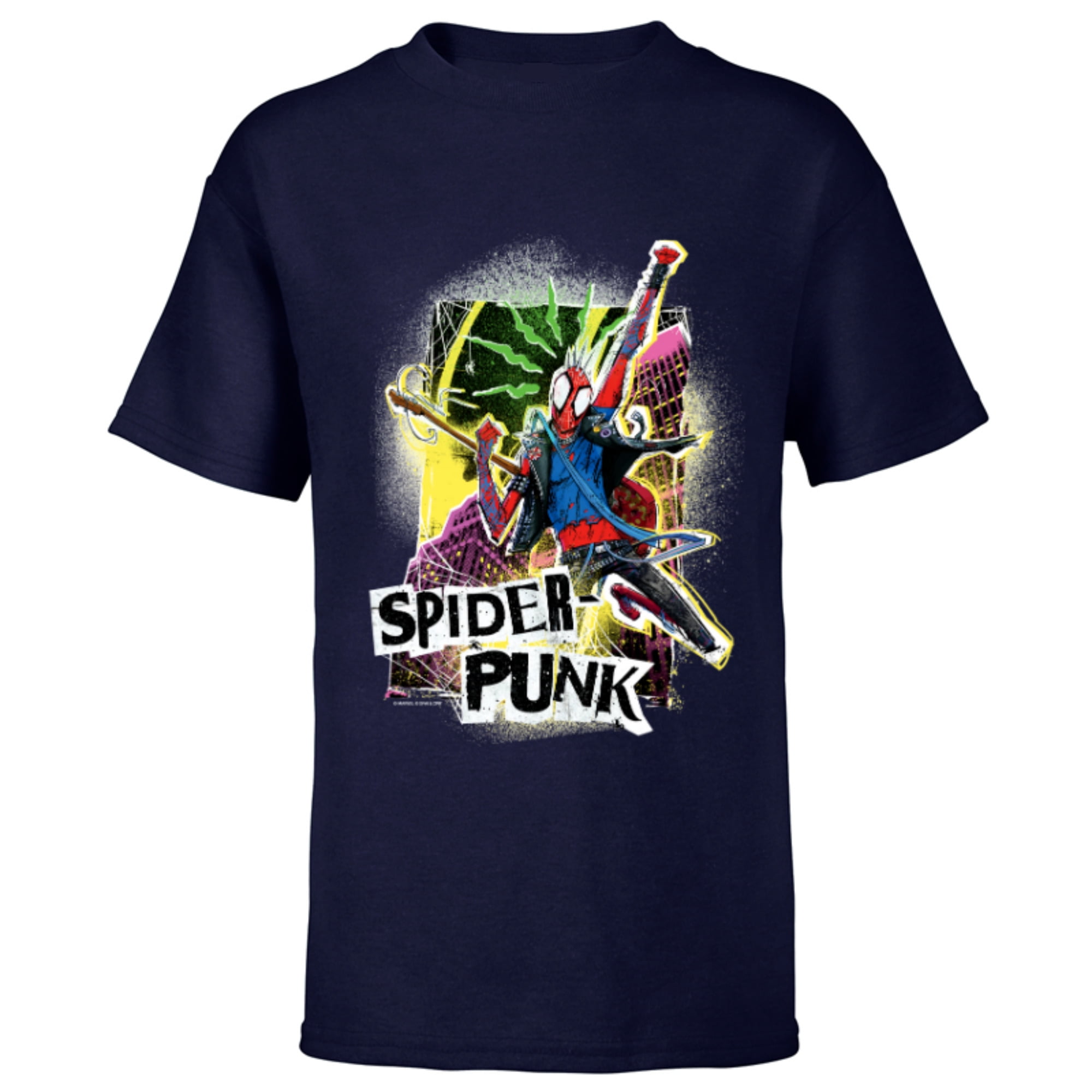 Marvel Spider-Man: Across the Spider-Verse Spider-Punk Pose - Short ...