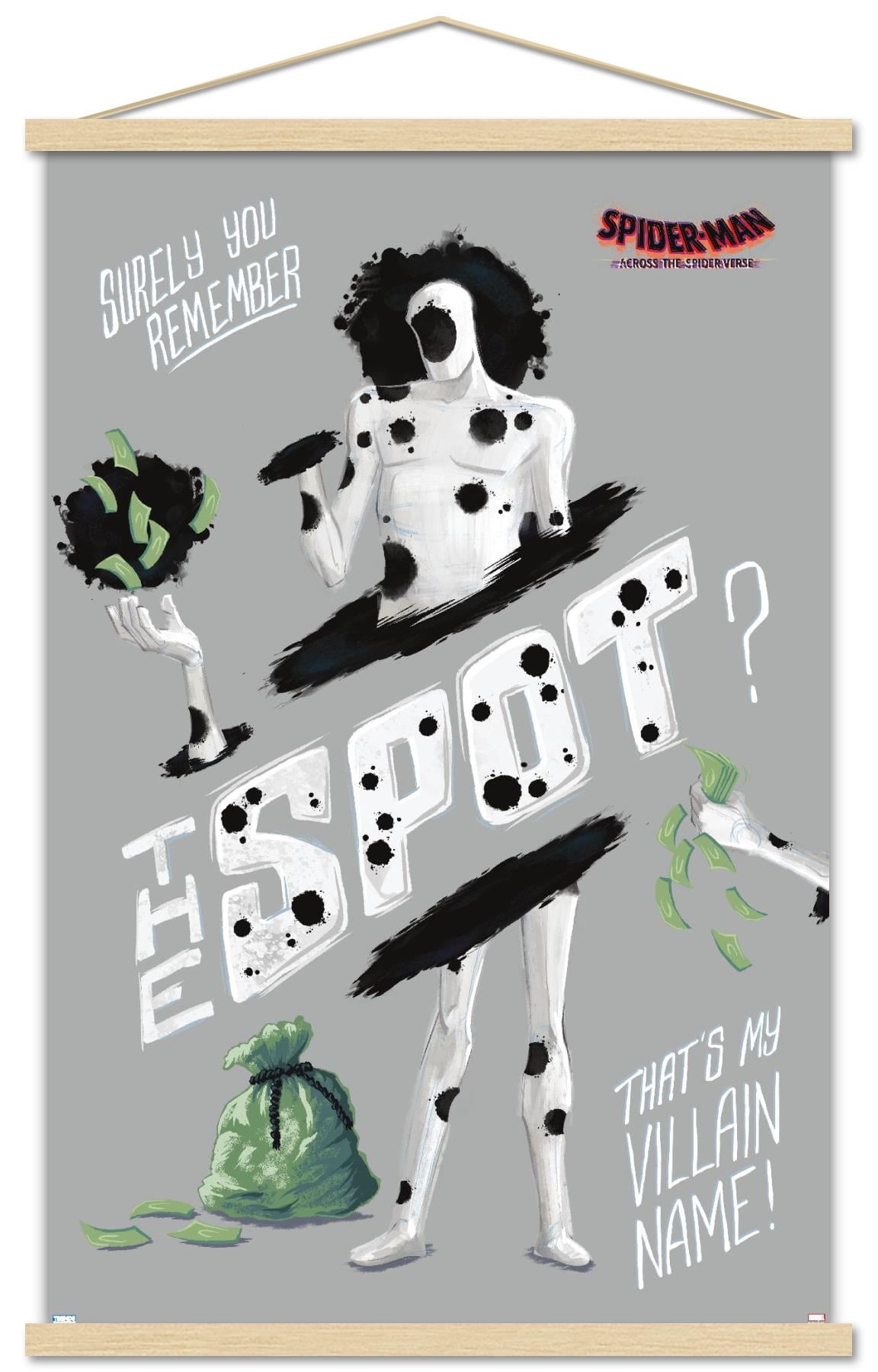 Marvel Spider-Man: Across the Spider-Verse - The Spot Wall Poster with ...