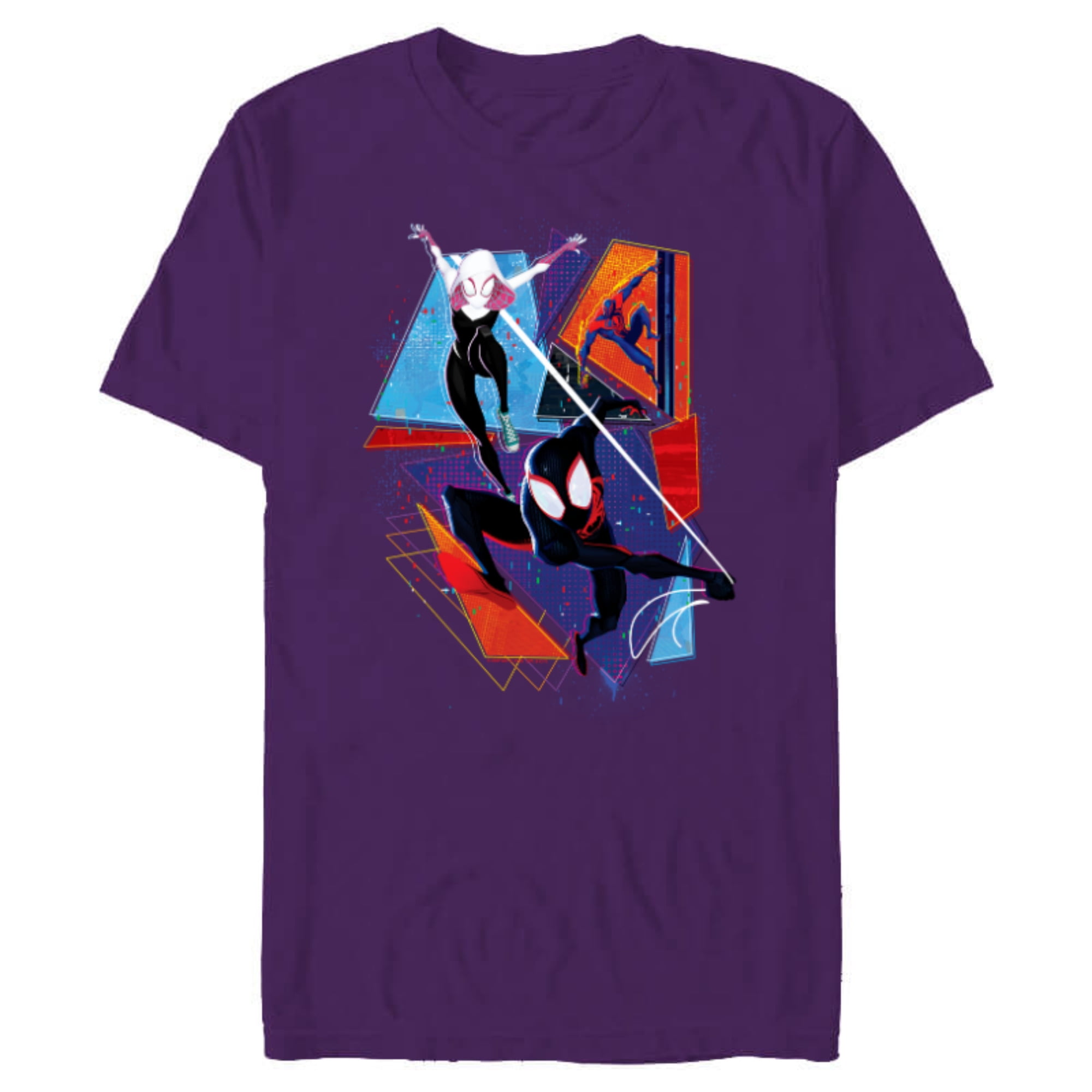 Marvel Spider-Man: Across the Spider-Verse Three Spiders - Short Sleeve ...