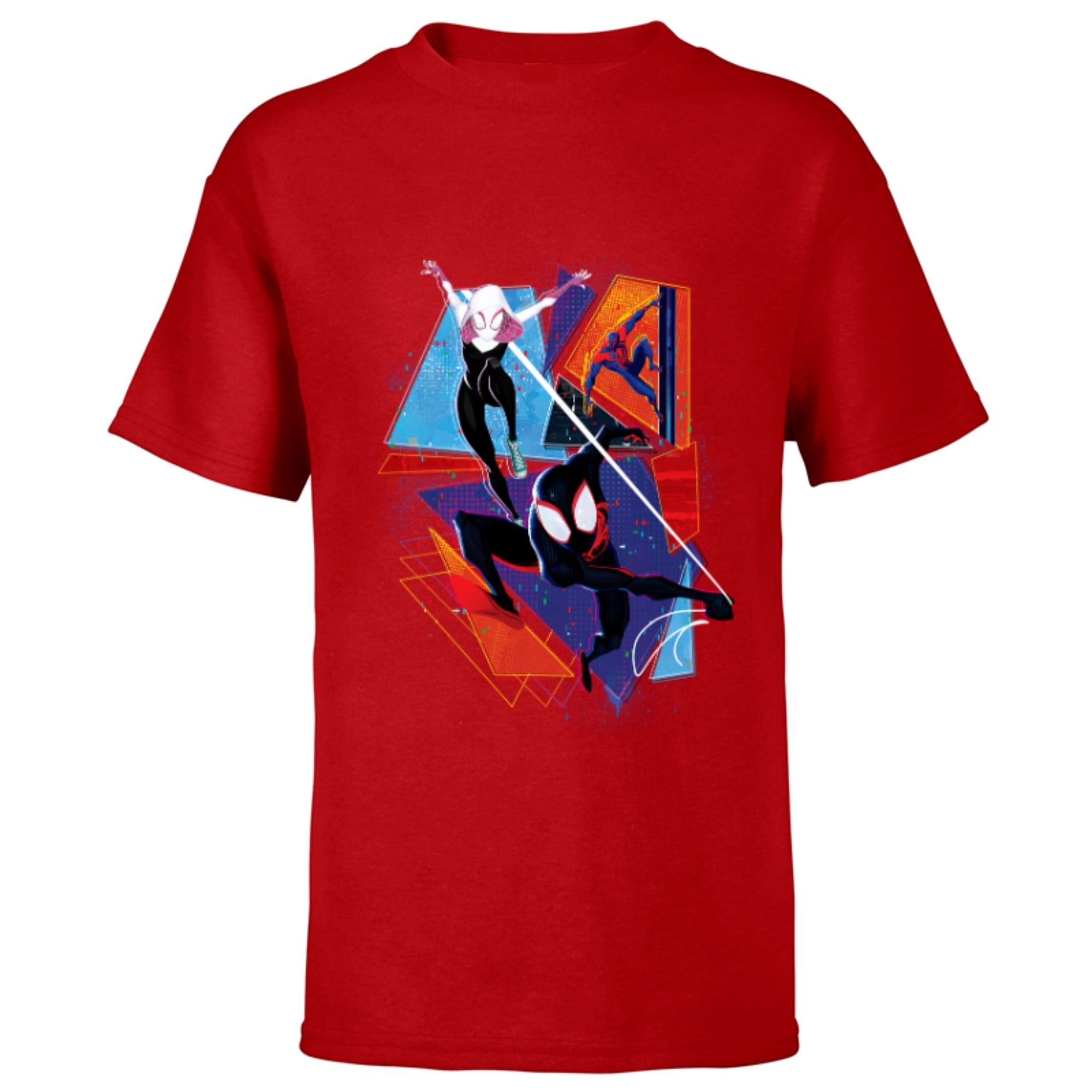 Marvel Spider-Man: Across the Spider-Verse Three Spiders - Short Sleeve ...