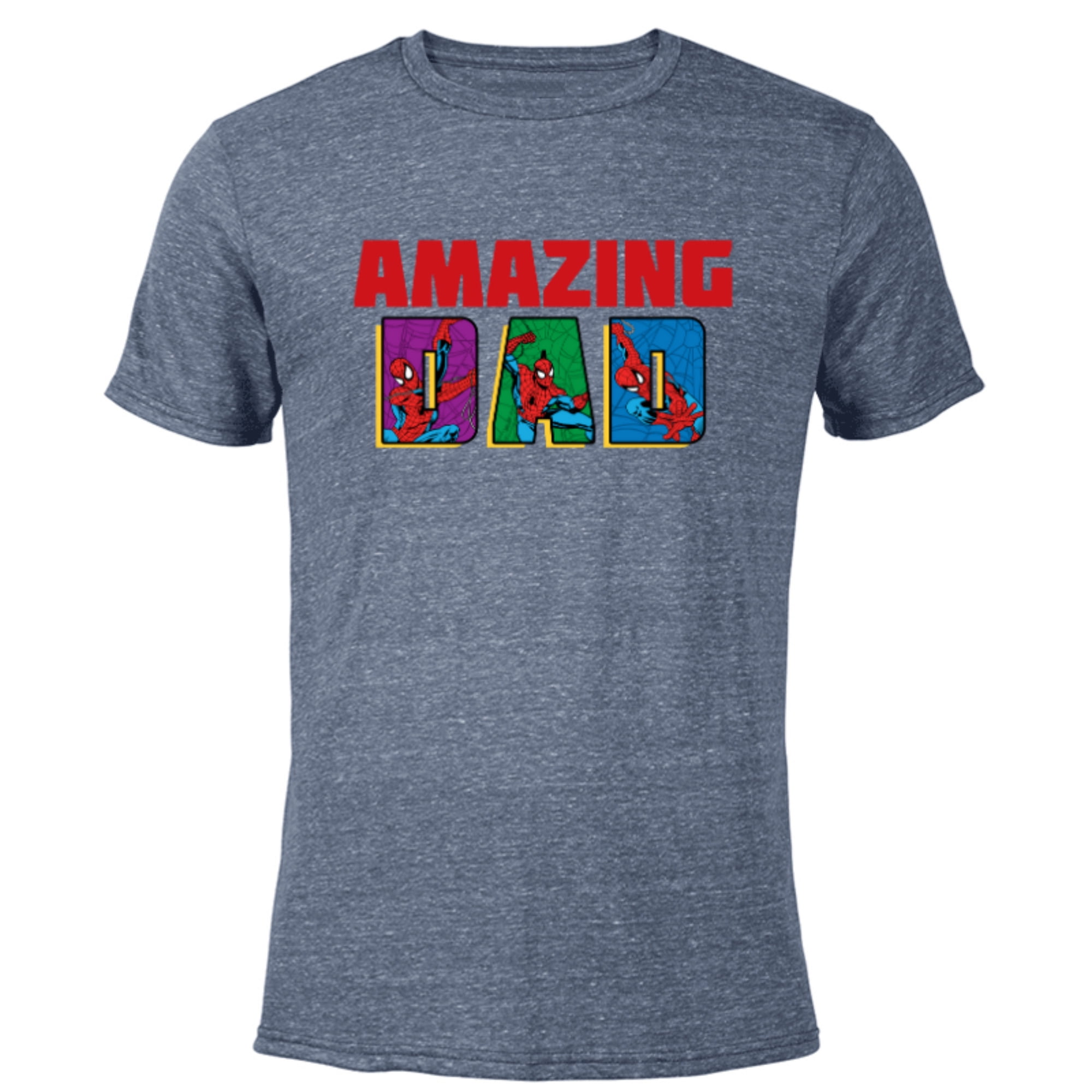 Marvel Spider-Man Amazing Dad Birthday Father’s Day - Short Sleeve ...