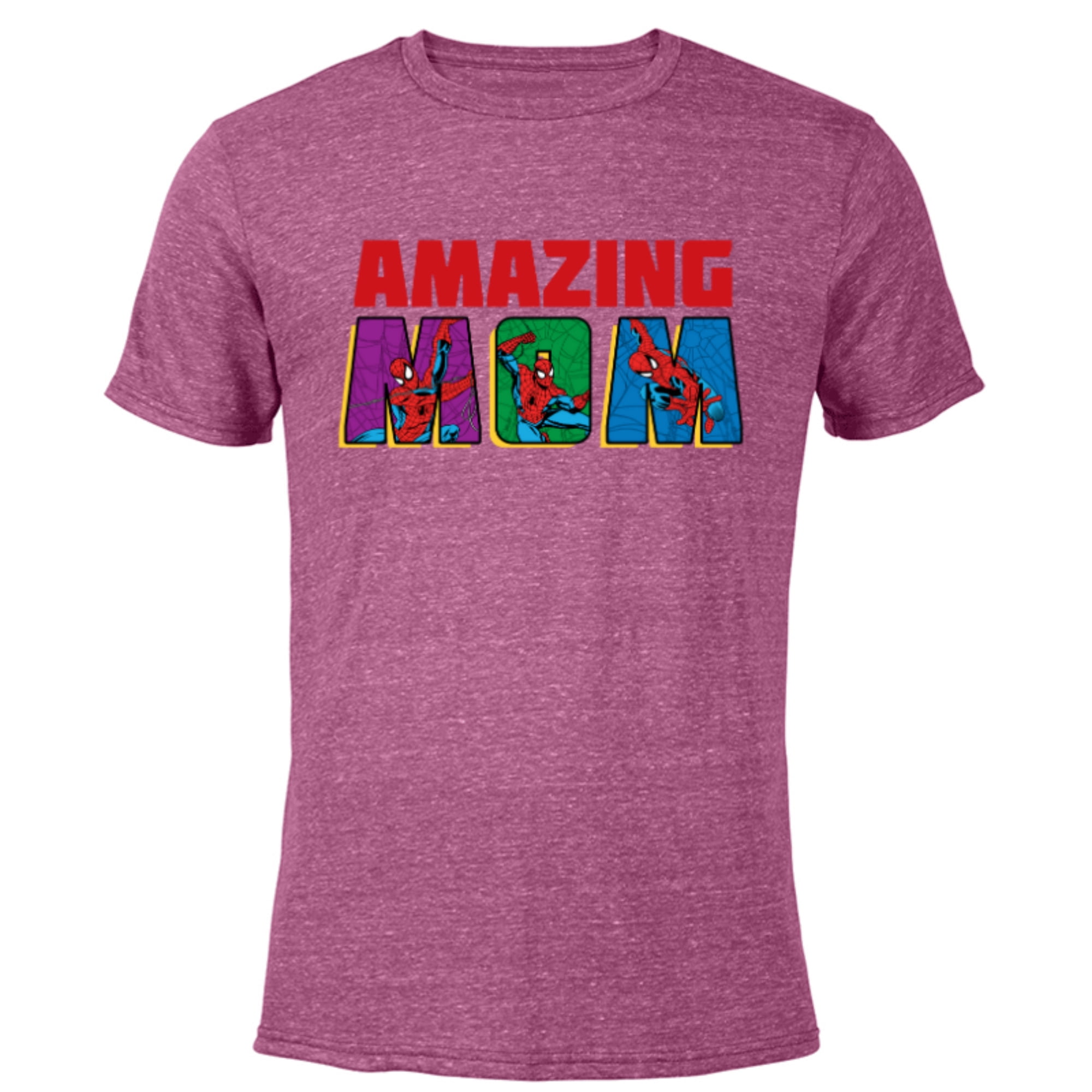 Marvel Spider-Man Amazing Mom Birthday Mother’s Day - Short Sleeve ...