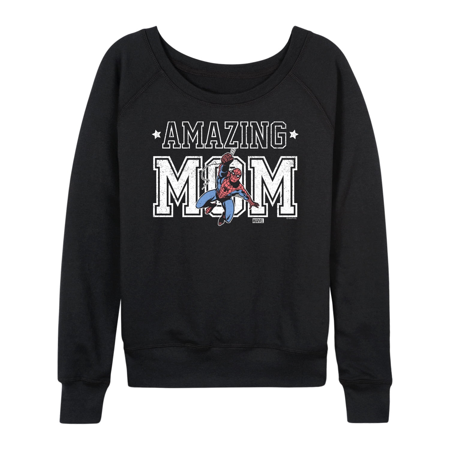 Marvel Spider-Man - Amazing Mom - Ladies French Terry Pullover ...