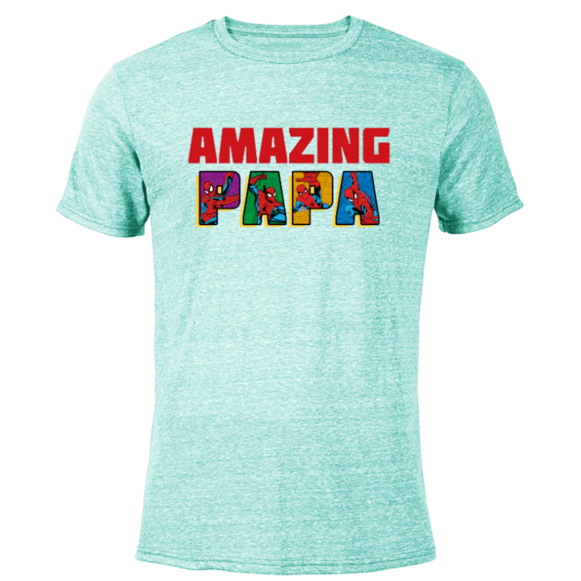 Marvel Spider-Man Amazing Papa Birthday Father’s Day - Short Sleeve ...