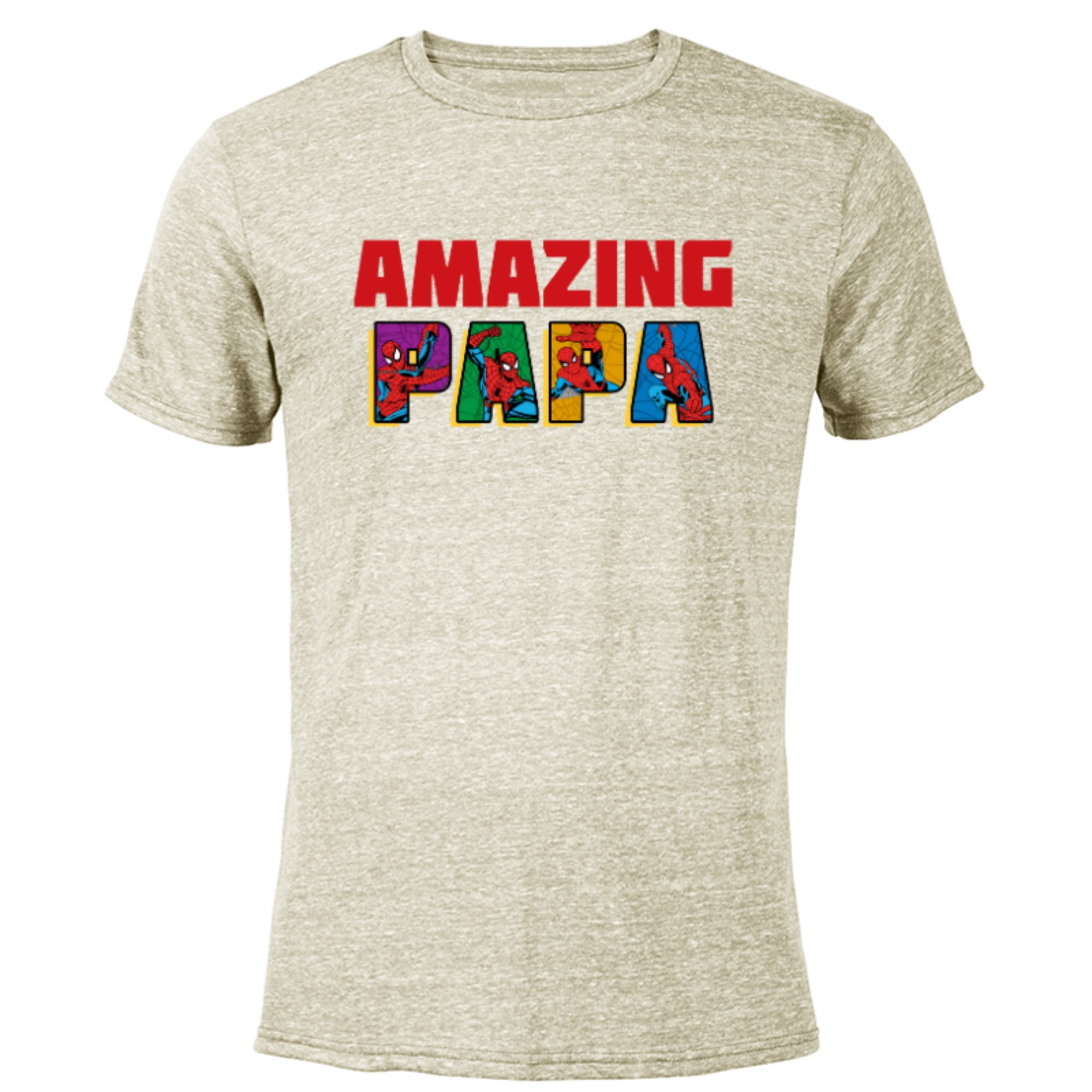 Marvel Spider-Man Amazing Papa Birthday Father’s Day - Short Sleeve ...