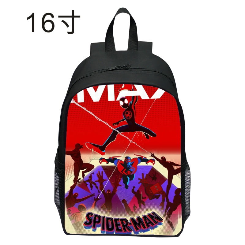 Marvel-Spider-Man Anime Backpacks Cartoon Laptop Backpack Daypack 3D ...